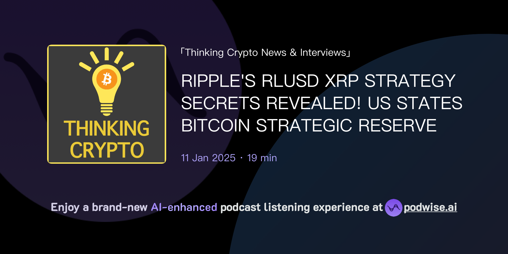 RIPPLE'S RLUSD XRP STRATEGY SECRETS REVEALED! US STATES BITCOIN ...