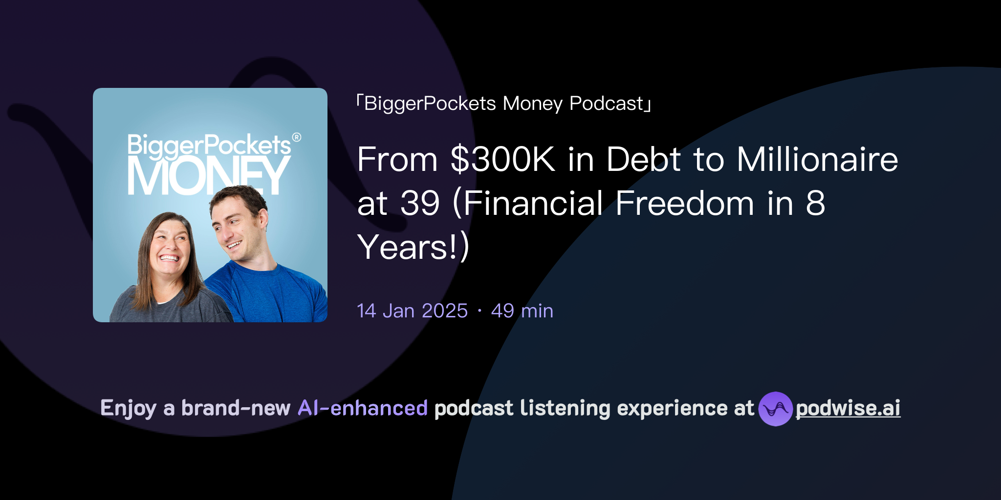 From $300K in Debt to Millionaire at 39 (Financial Freedom in 8 Years!) | BiggerPockets Money ...