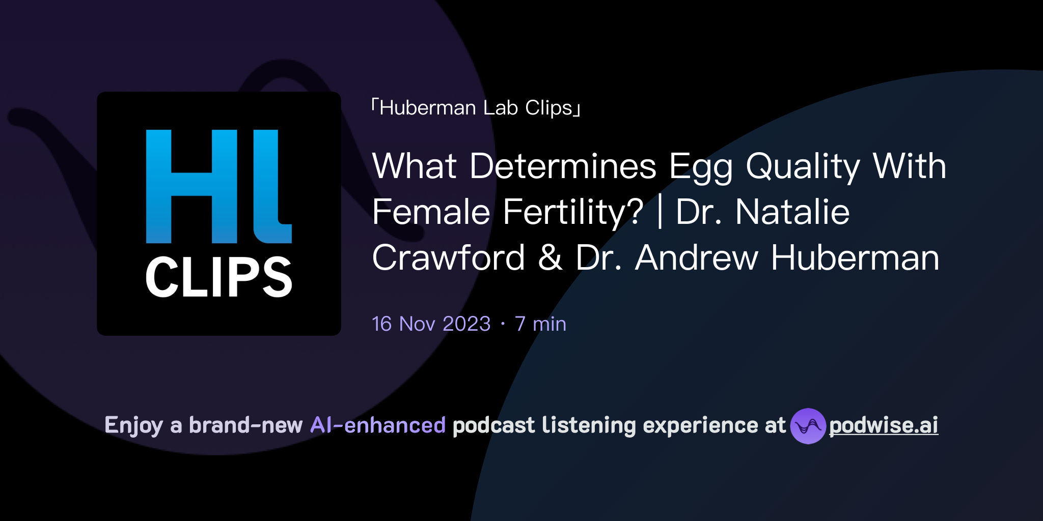 What Determines Egg Quality With Female Fertility? | Dr. Natalie ...