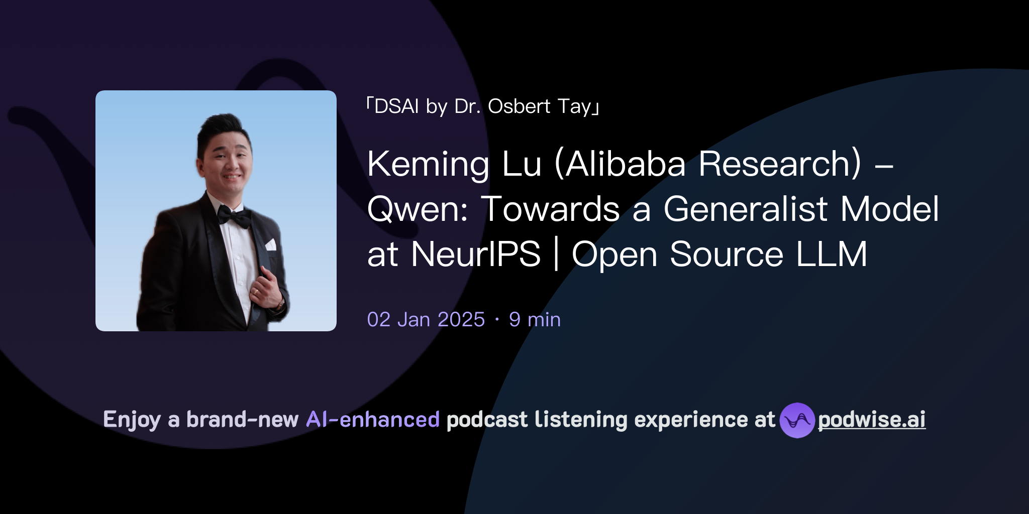 Keming Lu (Alibaba Research) - Qwen: Towards a Generalist Model at NeurIPS | Open Source LLM ...