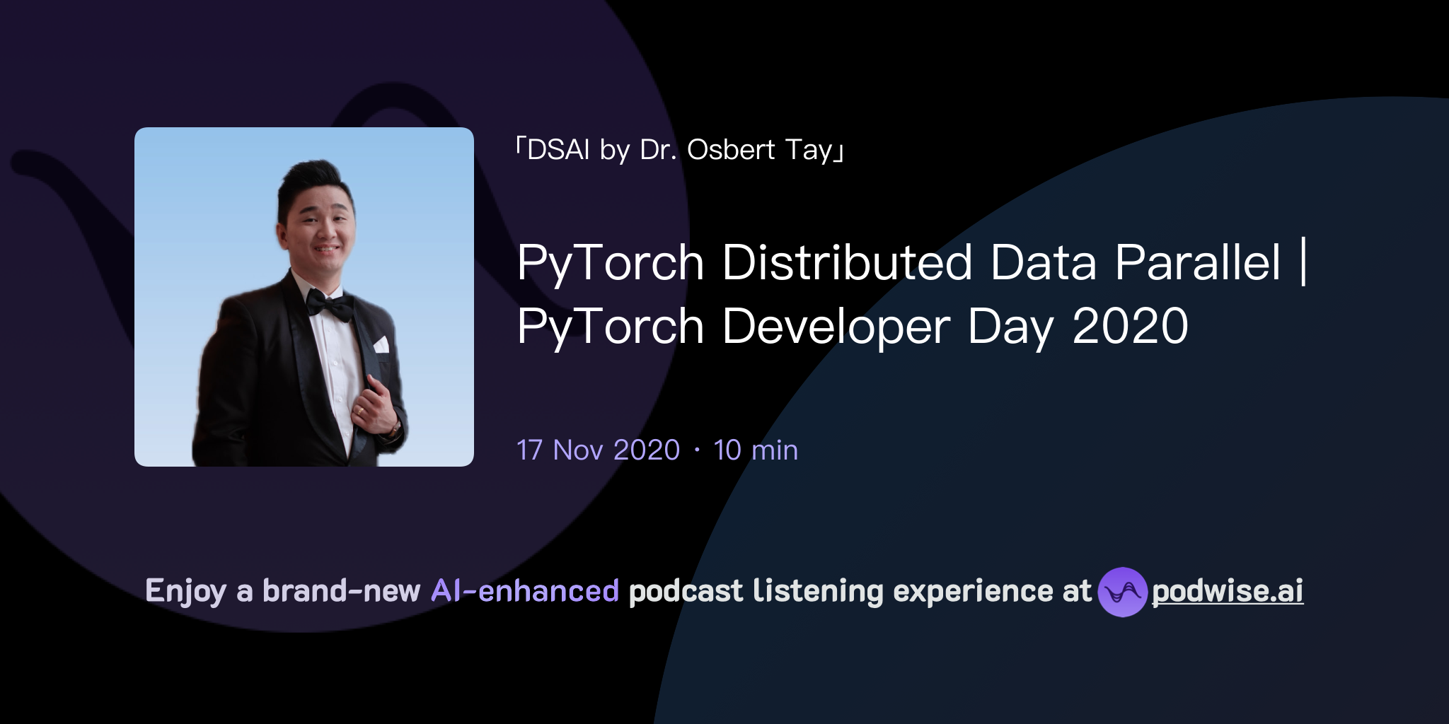 PyTorch Distributed Data Parallel | PyTorch Developer Day 2020 | DSAI ...