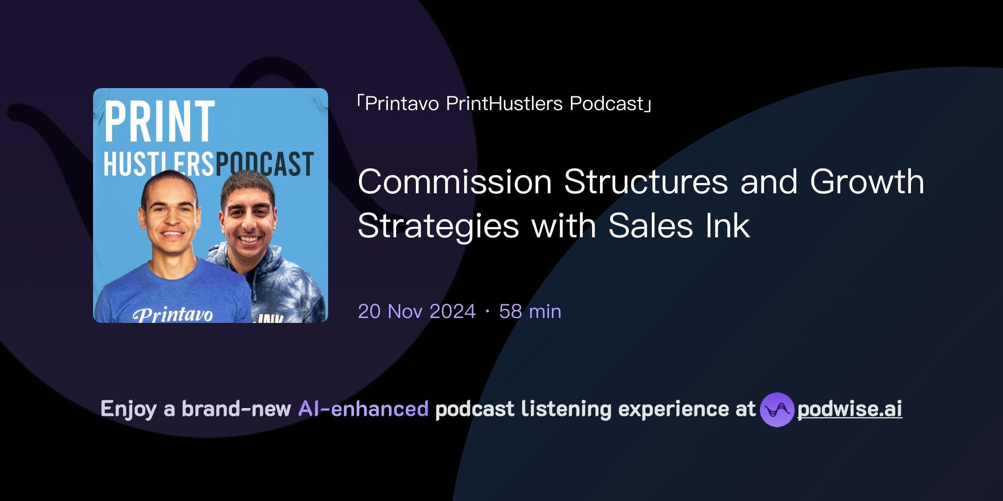 Commission Structures and Growth Strategies with Sales Ink | Printavo ...
