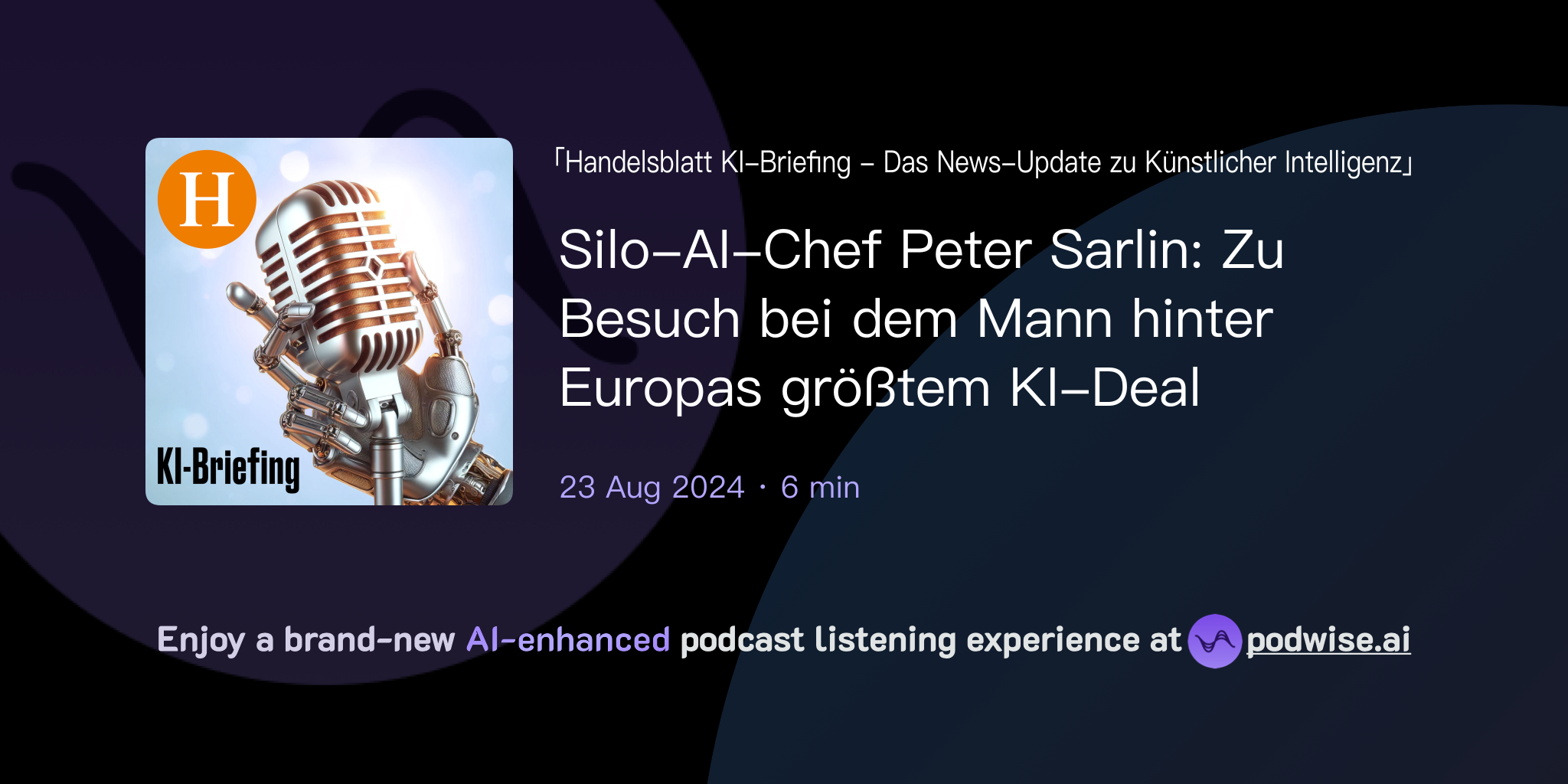 Silo-AI-Chef Peter Sarlin: Zu Besuch bei dem Mann hinter Europas ...