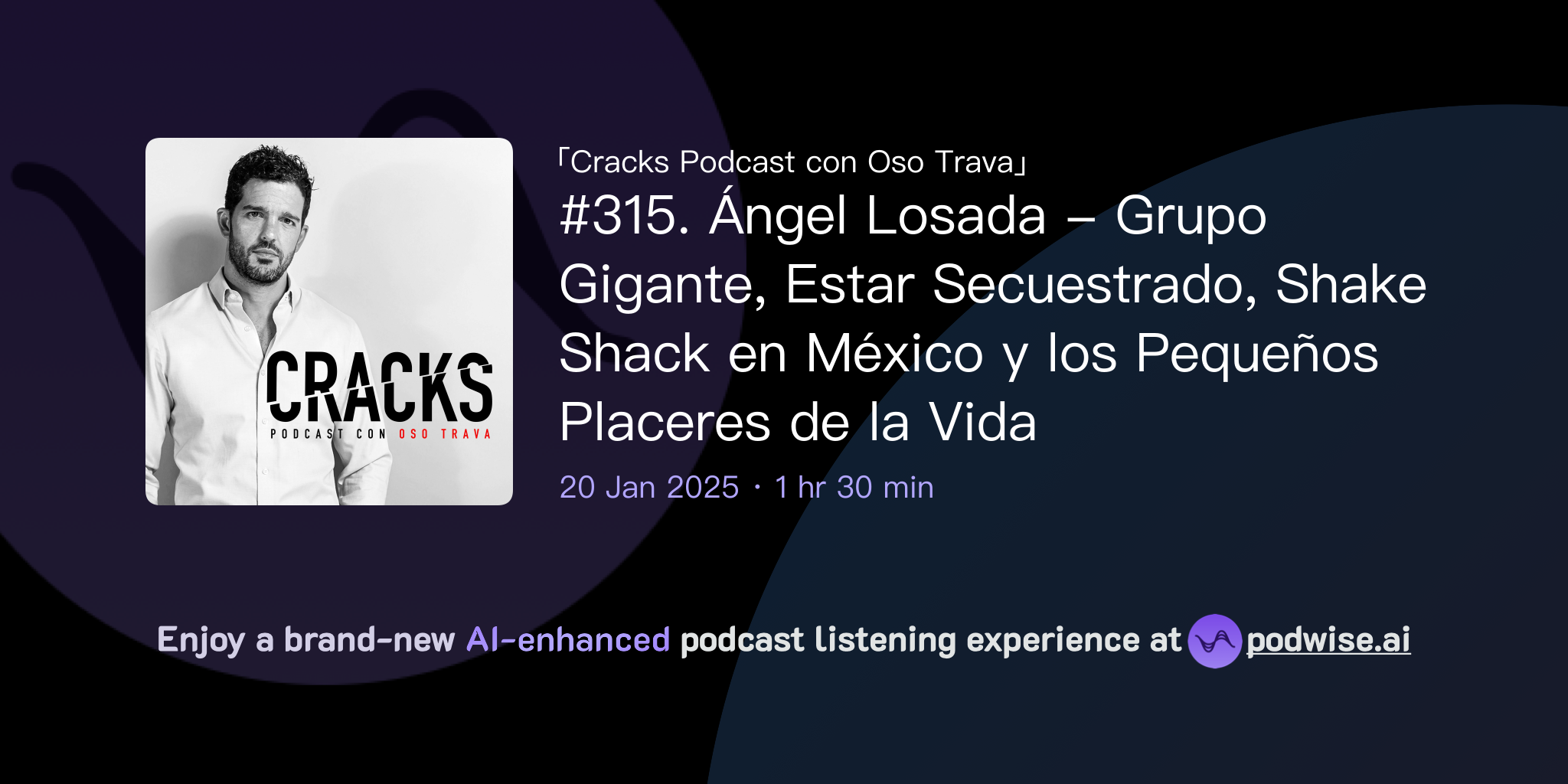 #315. Ángel Losada - Grupo Gigante, Estar Secuestrado, Shake Shack en ...