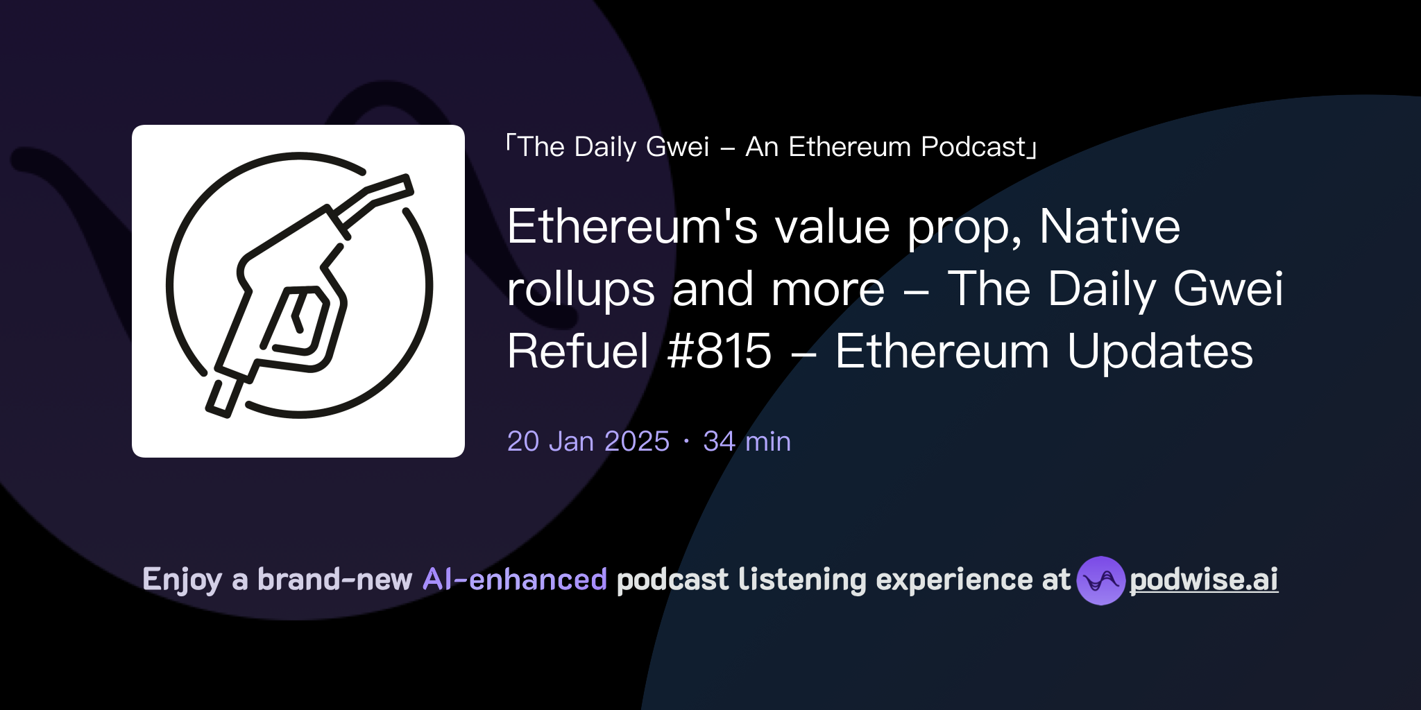 Ethereum's value prop, Native rollups and more - The Daily Gwei Refuel ...