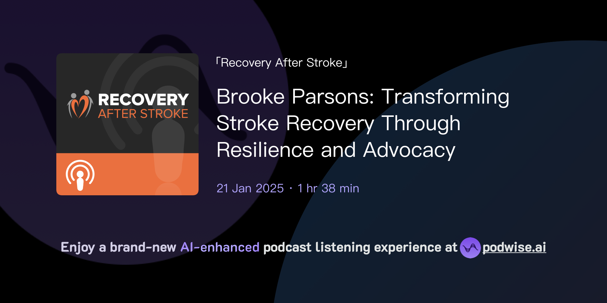 Brooke Parsons: Transforming Stroke Recovery Through Resilience and ...