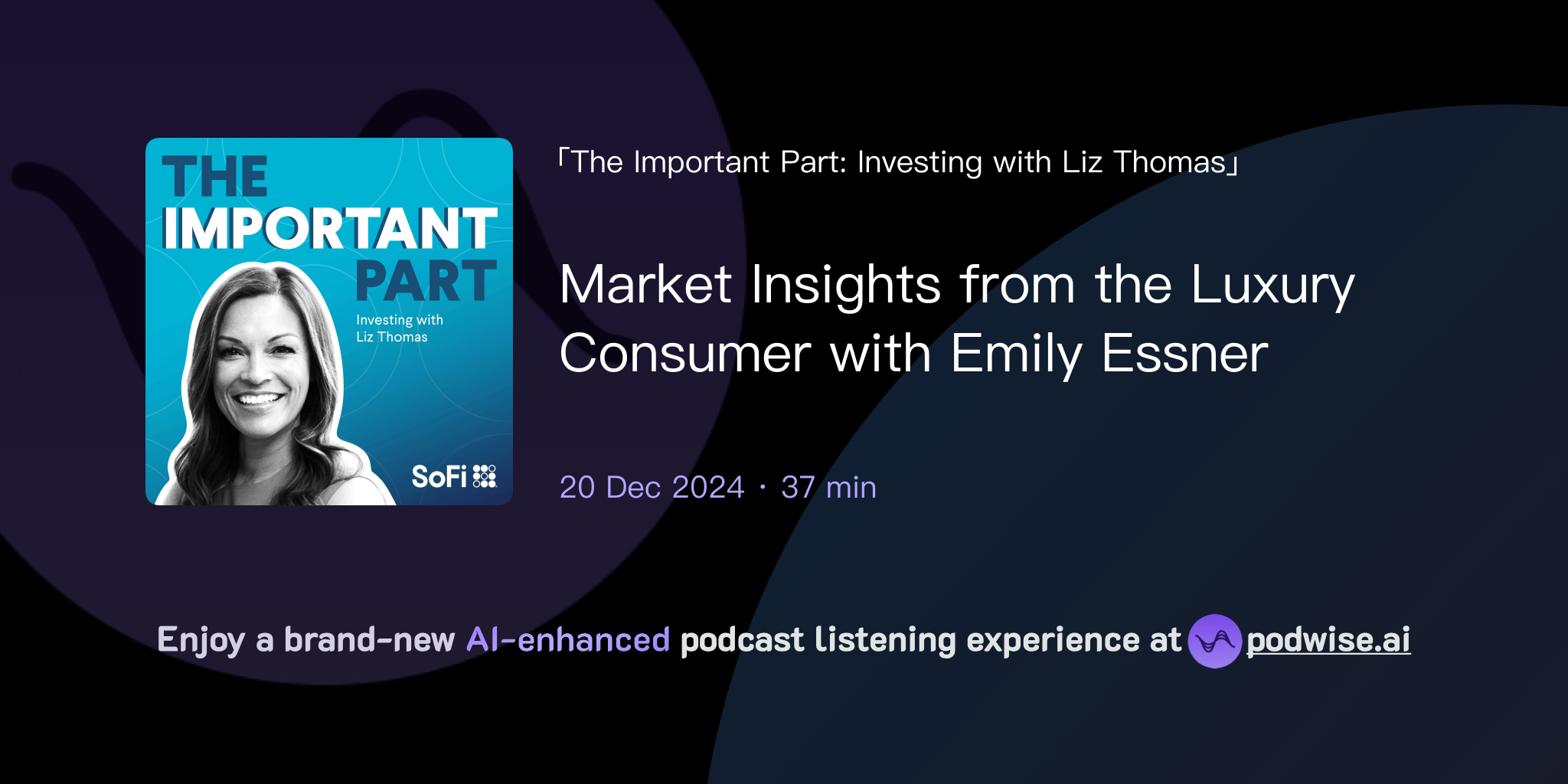 Market Insights from the Luxury Consumer with Emily Essner | The ...