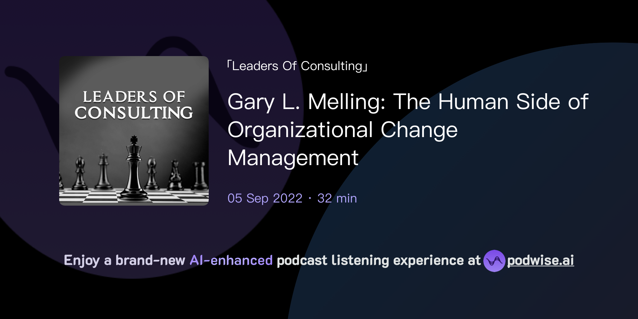 Gary L. Melling: The Human Side of Organizational Change Management ...