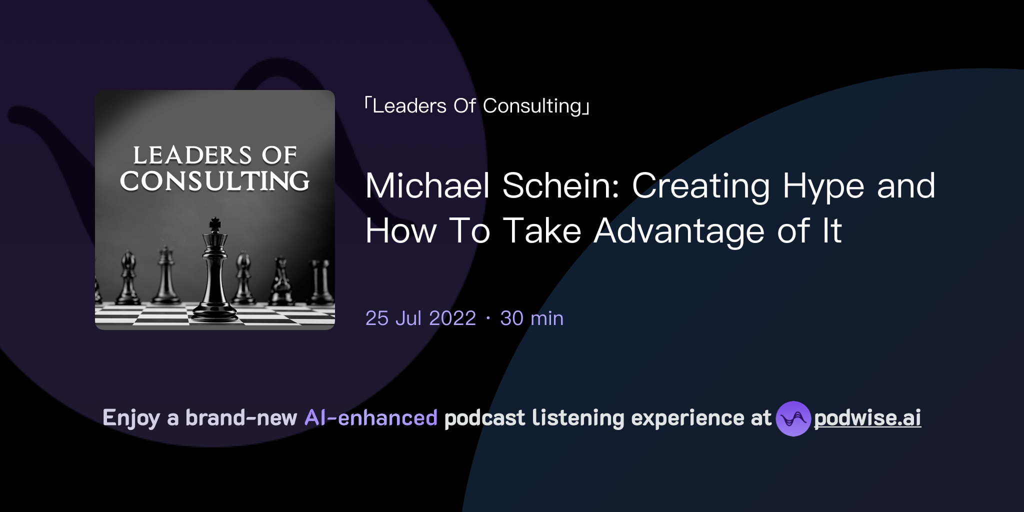 Michael Schein: Creating Hype and How To Take Advantage of It | Leaders ...