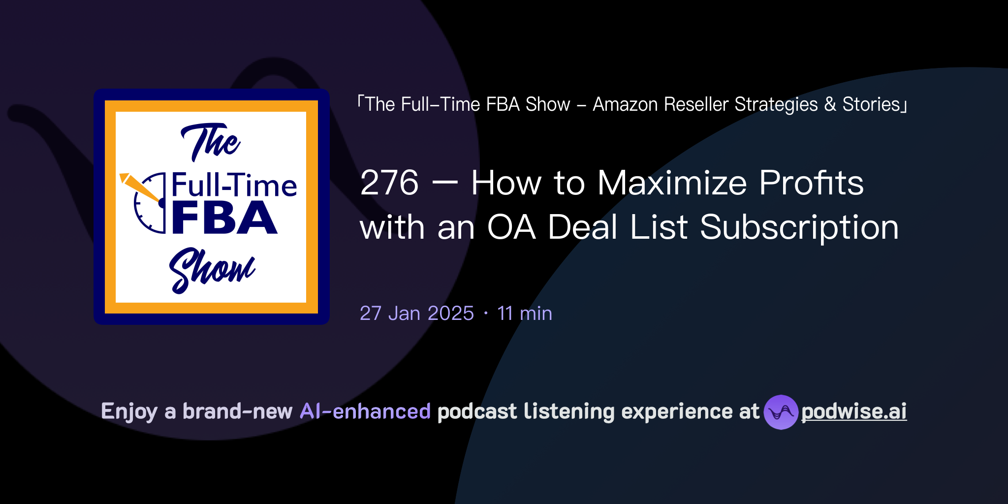 276 – How to Maximize Profits with an OA Deal List Subscription | The ...