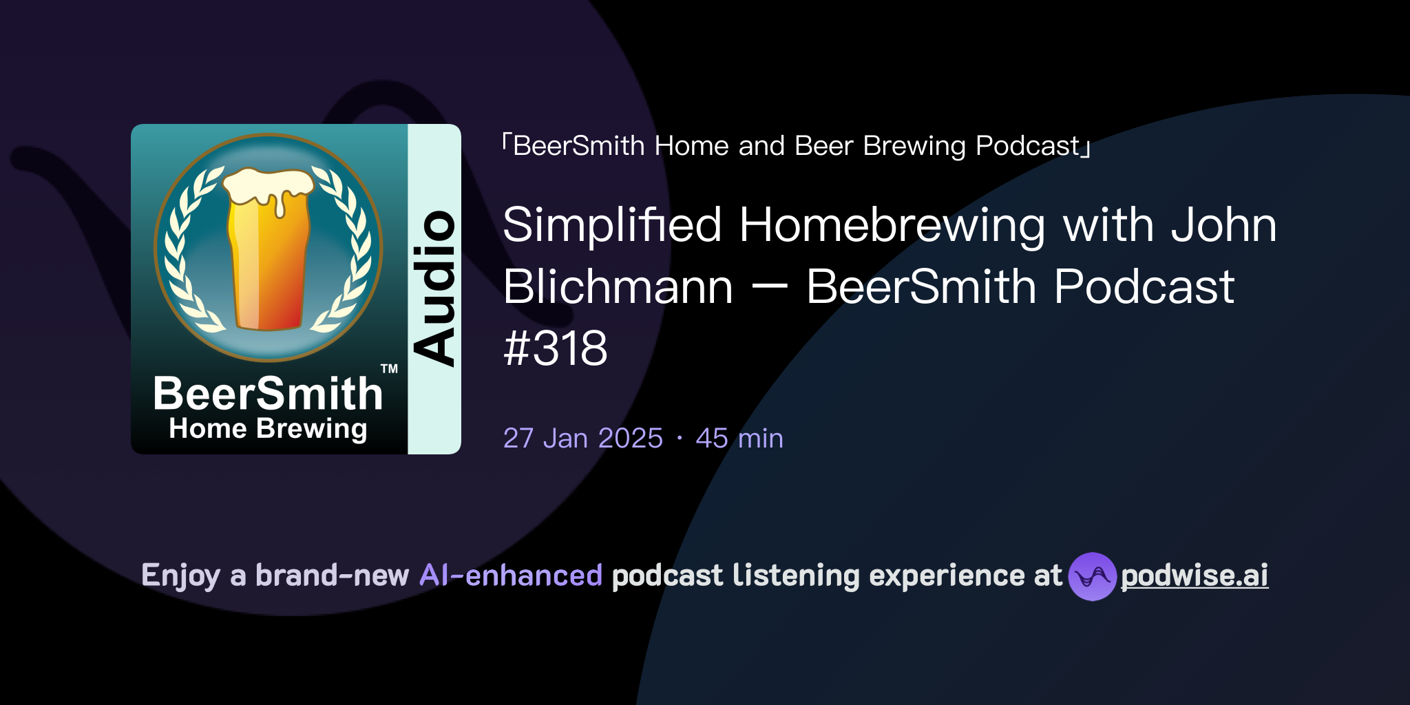 Simplified Homebrewing with John Blichmann – BeerSmith Podcast #318 ...