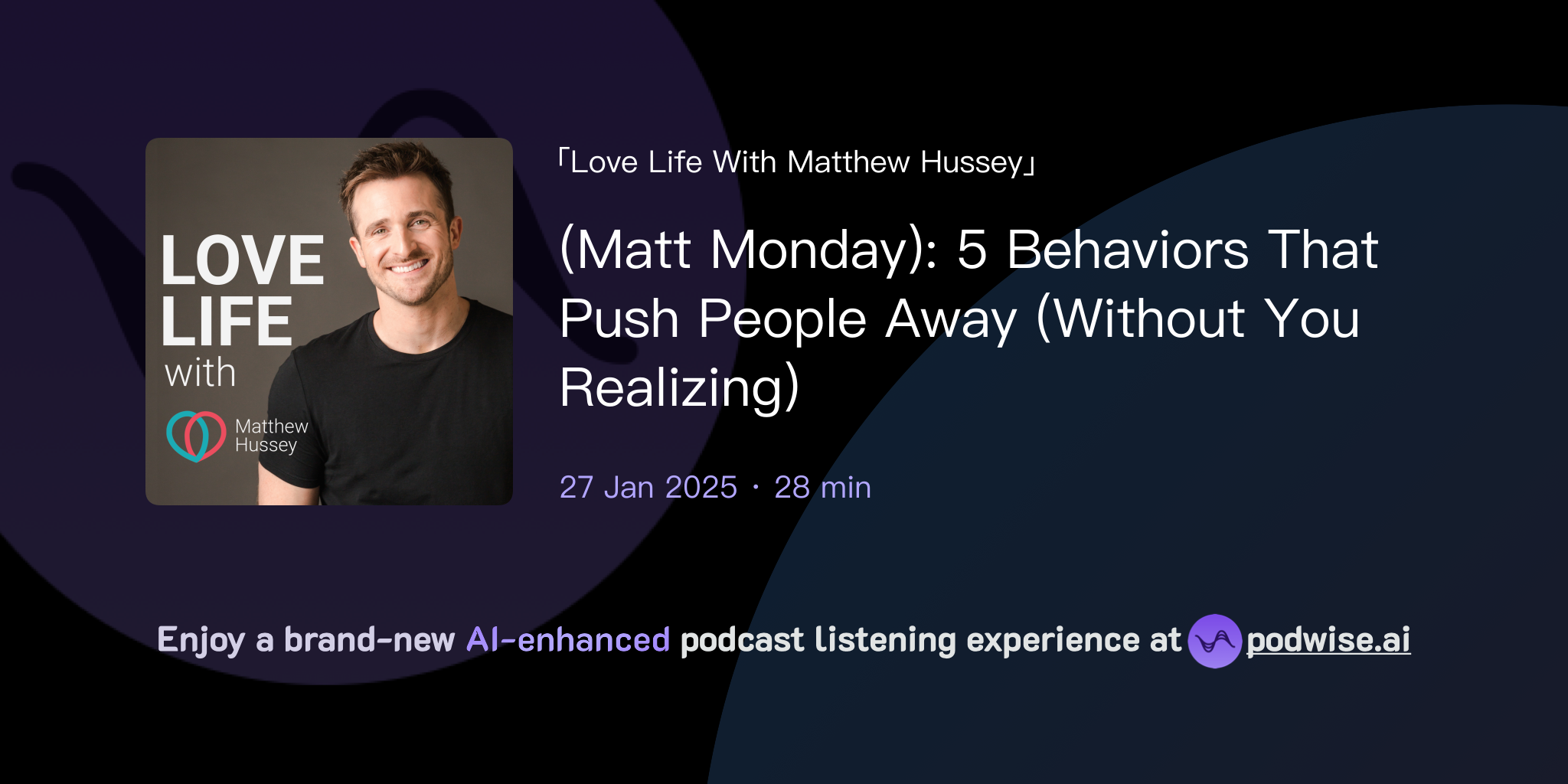 (Matt Monday): 5 Behaviors That Push People Away (Without You Realizing ...