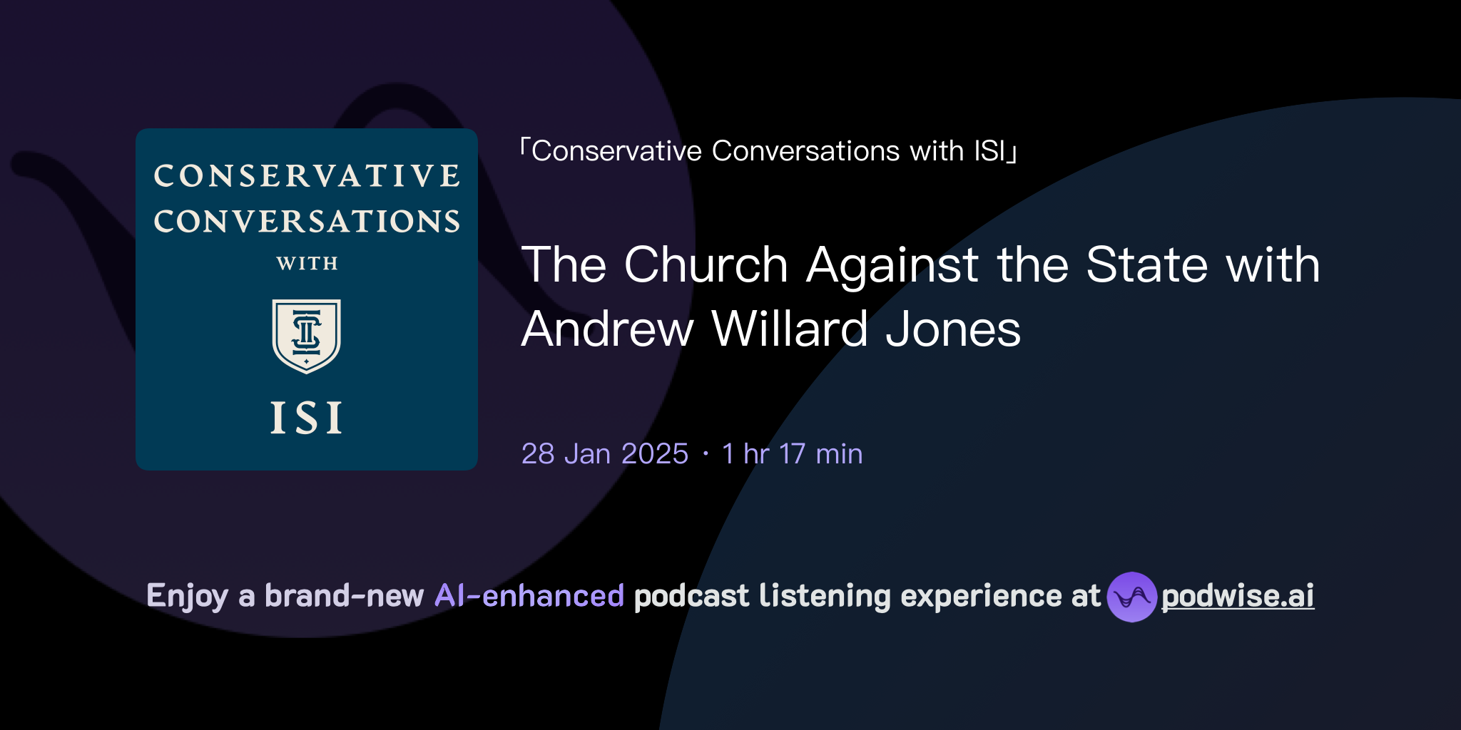 The Church Against the State with Andrew Willard Jones | Conservative ...