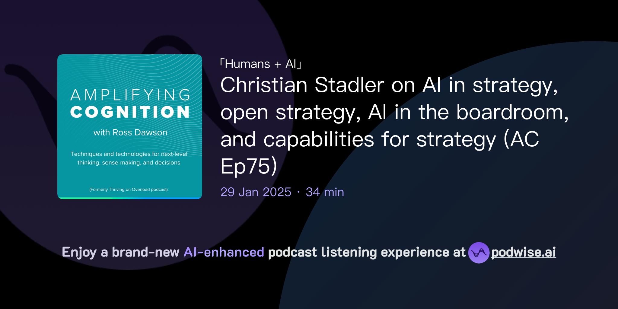 Christian Stadler on AI in strategy, open strategy, AI in the boardroom ...