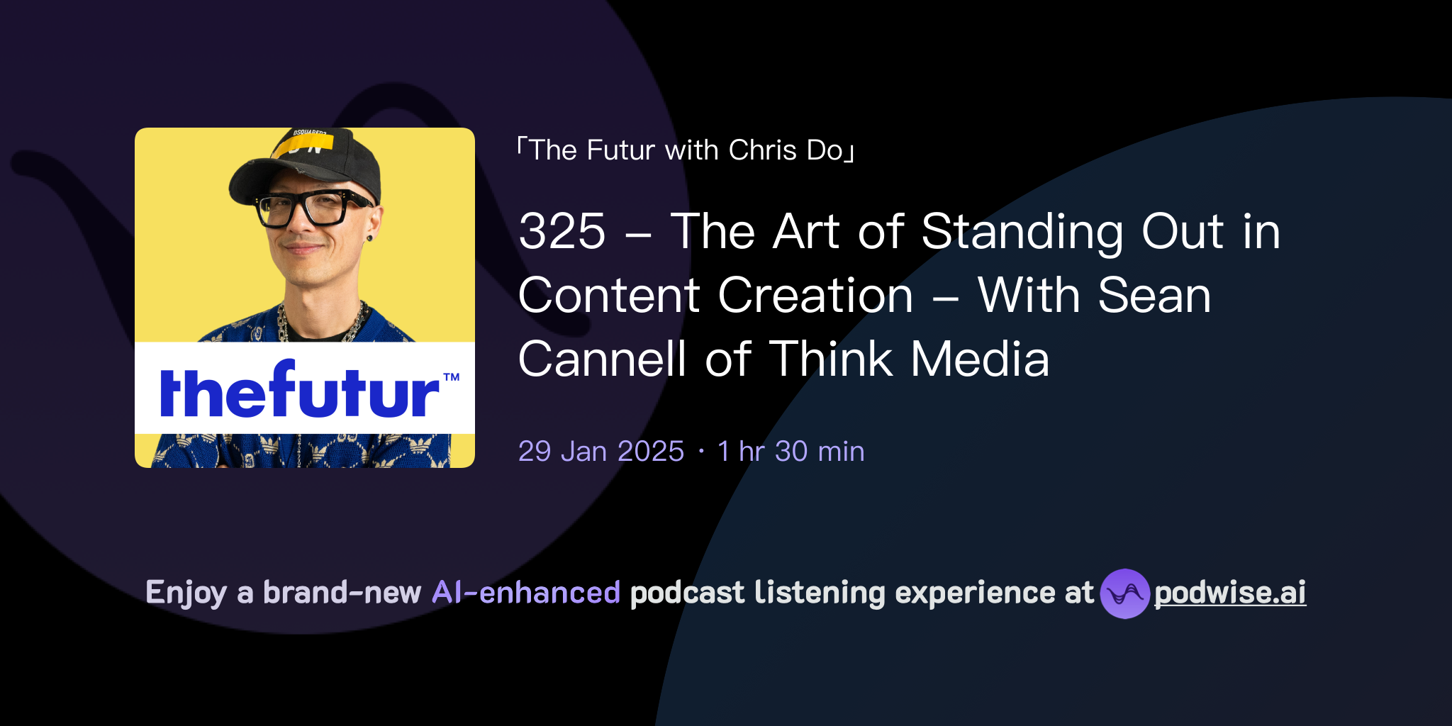 325 - The Art of Standing Out in Content Creation - With Sean Cannell ...