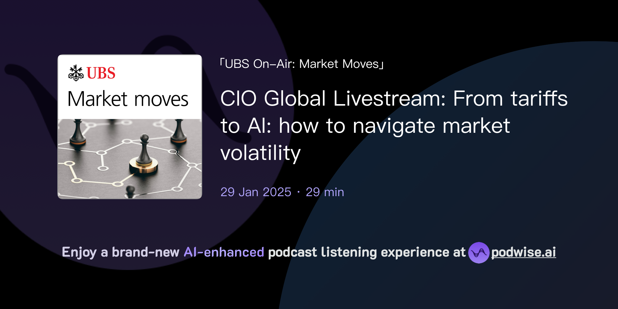 CIO Global Livestream: From tariffs to AI: how to navigate market ...