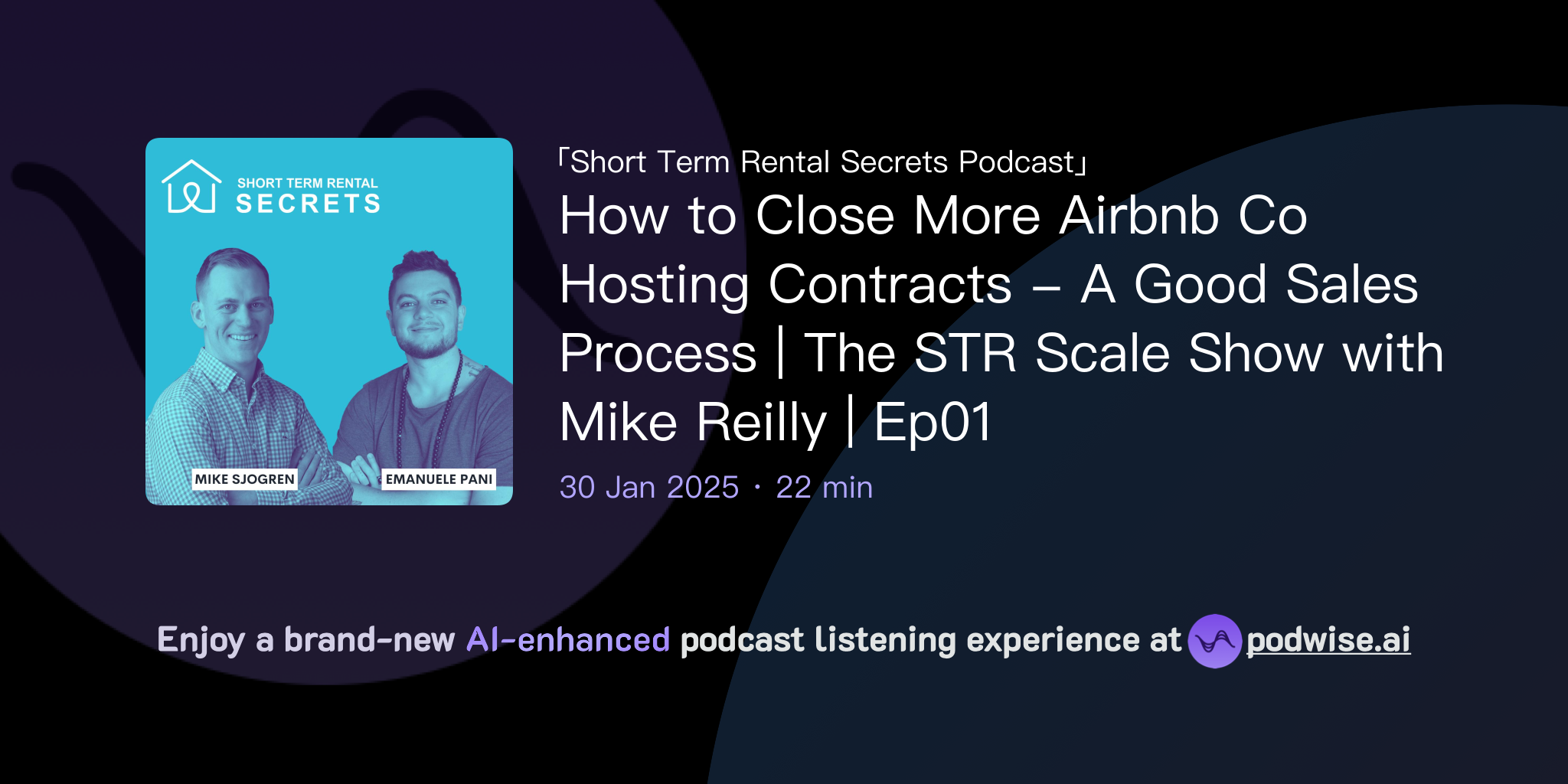 How to Close More Airbnb Co Hosting Contracts - A Good Sales Process | The STR Scale Show with ...