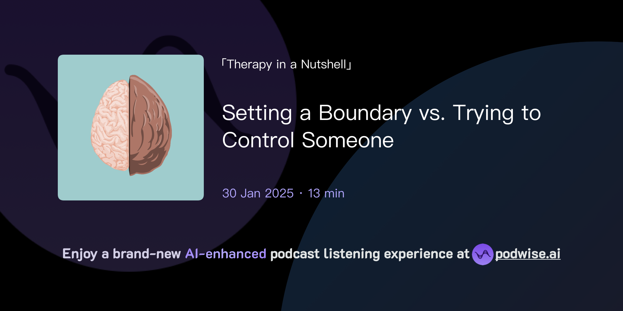 Setting a Boundary vs. Trying to Control Someone | Therapy in a ...