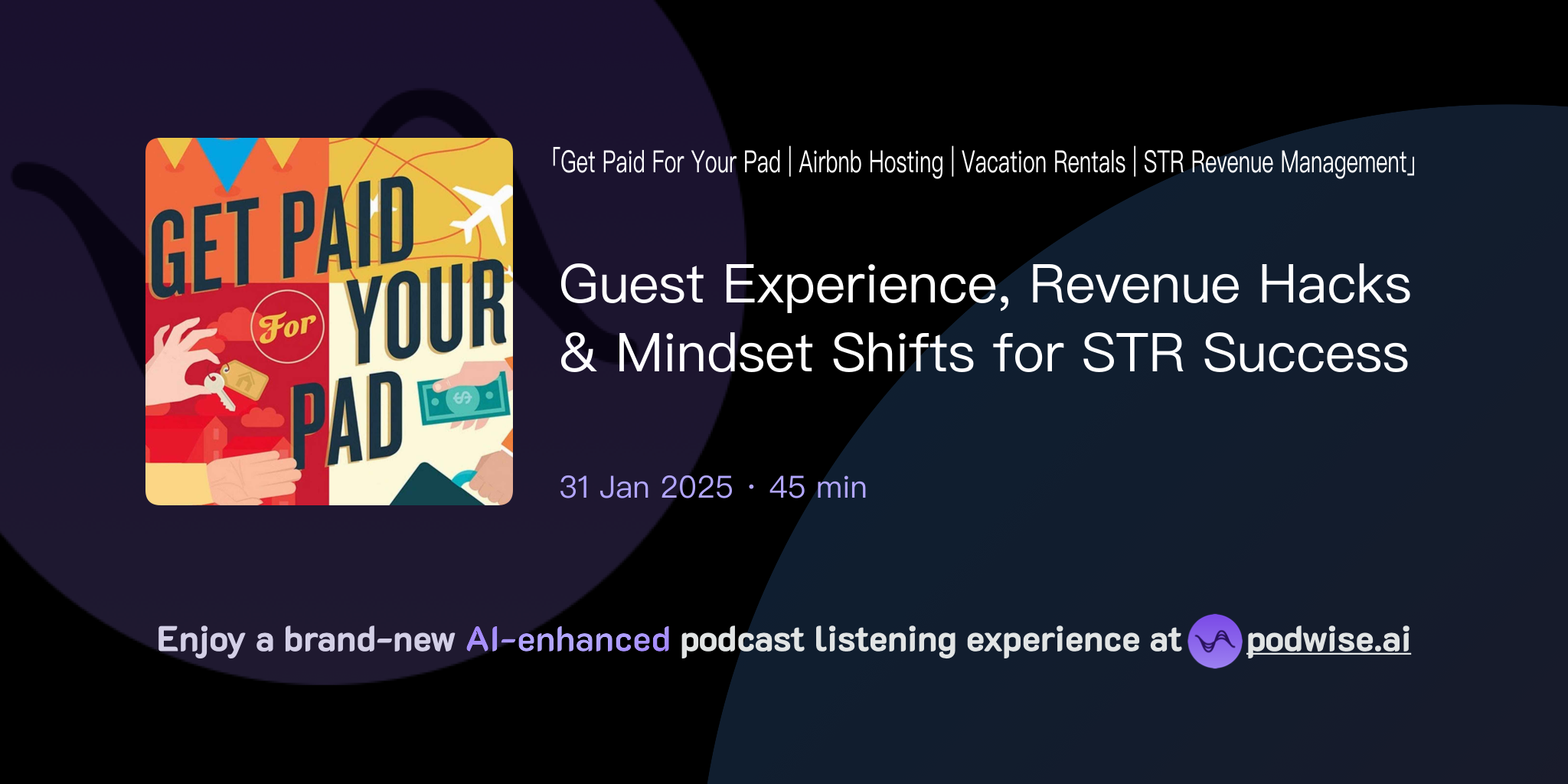 Guest Experience, Revenue Hacks & Mindset Shifts for STR Success | Get ...