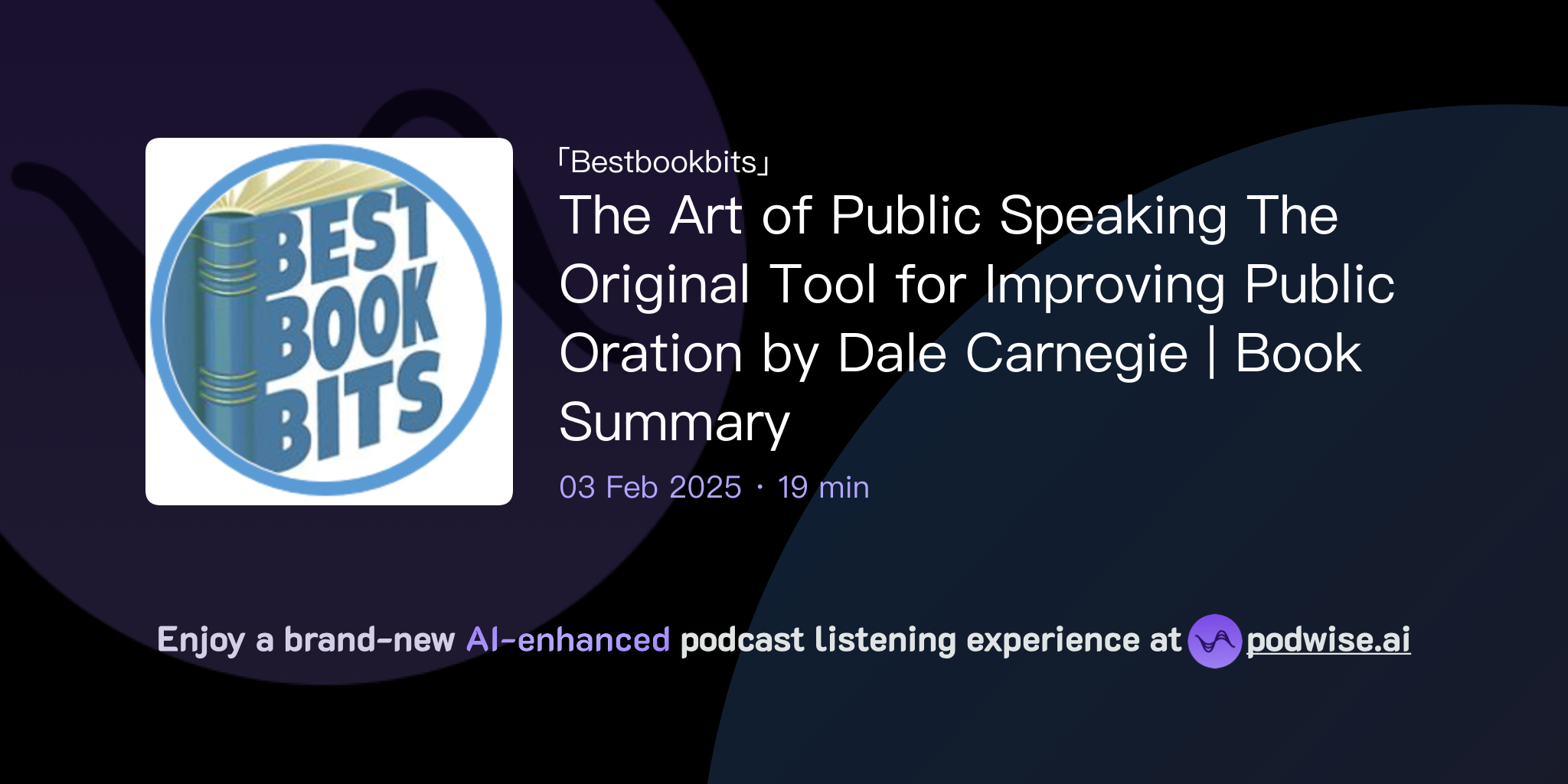 The Art of Public Speaking The Original Tool for Improving Public ...