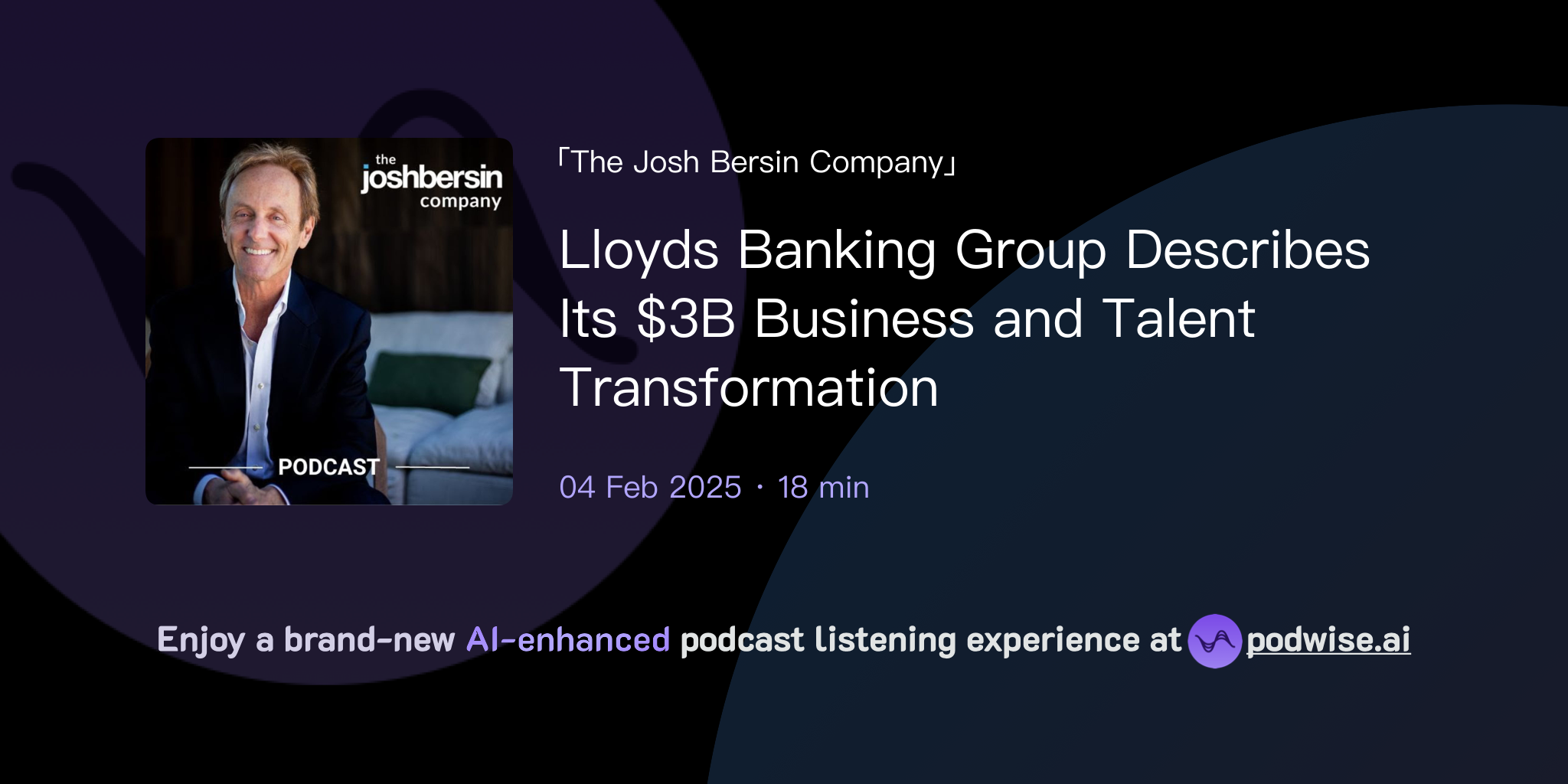 Lloyds Banking Group Describes Its $3B Business and Talent ...
