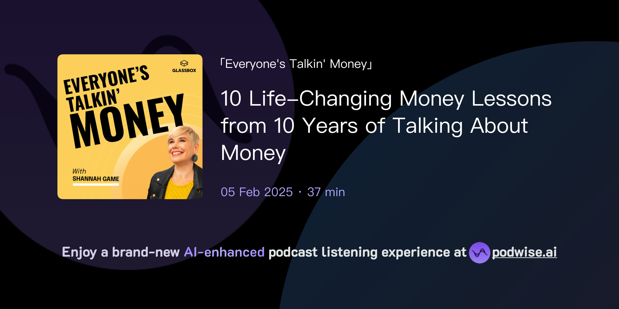 10 Life-Changing Money Lessons from 10 Years of Talking About Money ...
