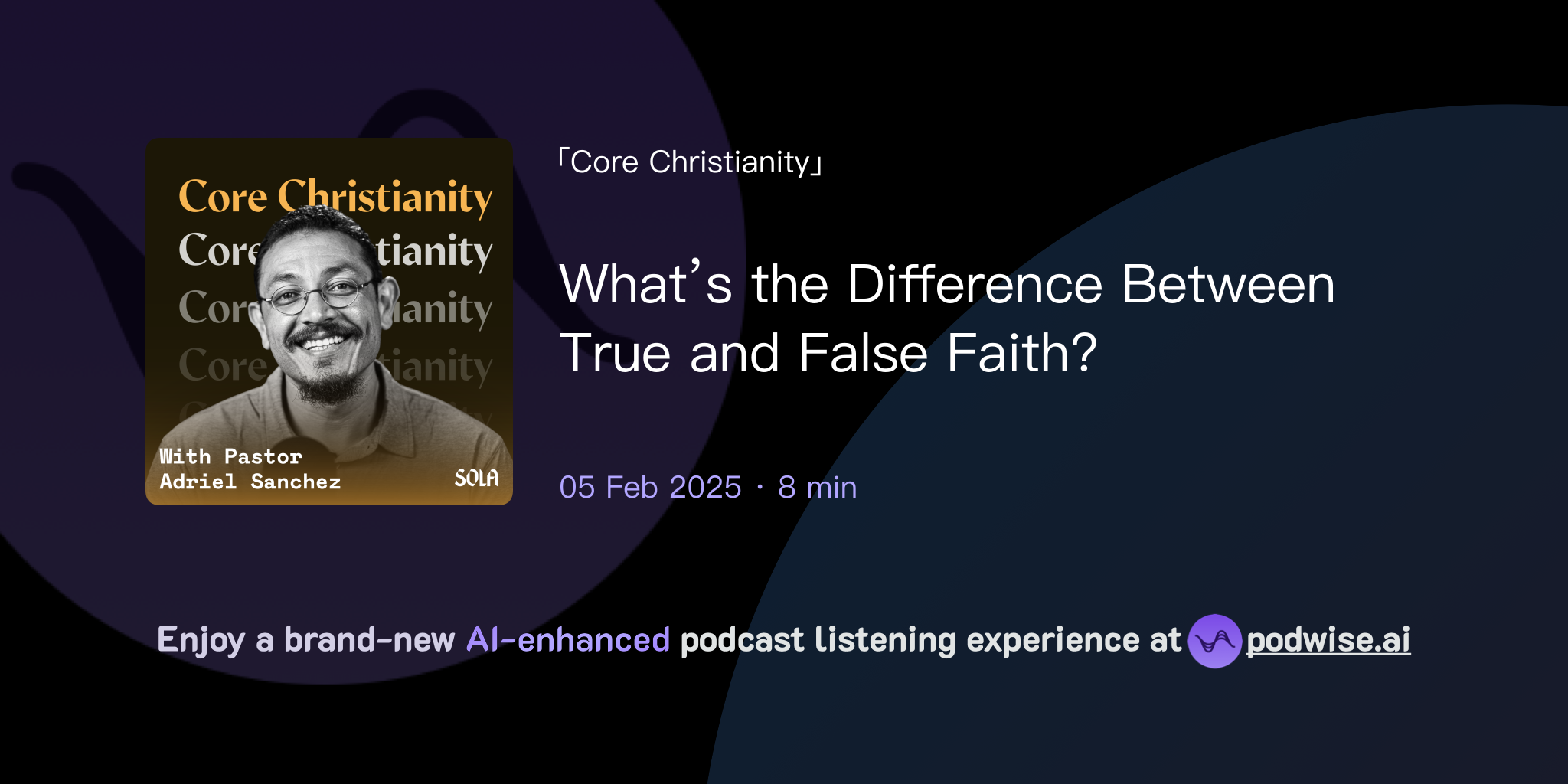 What’s the Difference Between True and False Faith? | Core Christianity ...