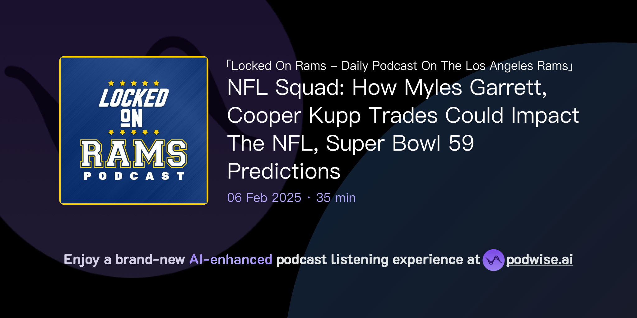 NFL Squad: How Myles Garrett, Cooper Kupp Trades Could Impact The NFL, Super Bowl 59 Predictions ...