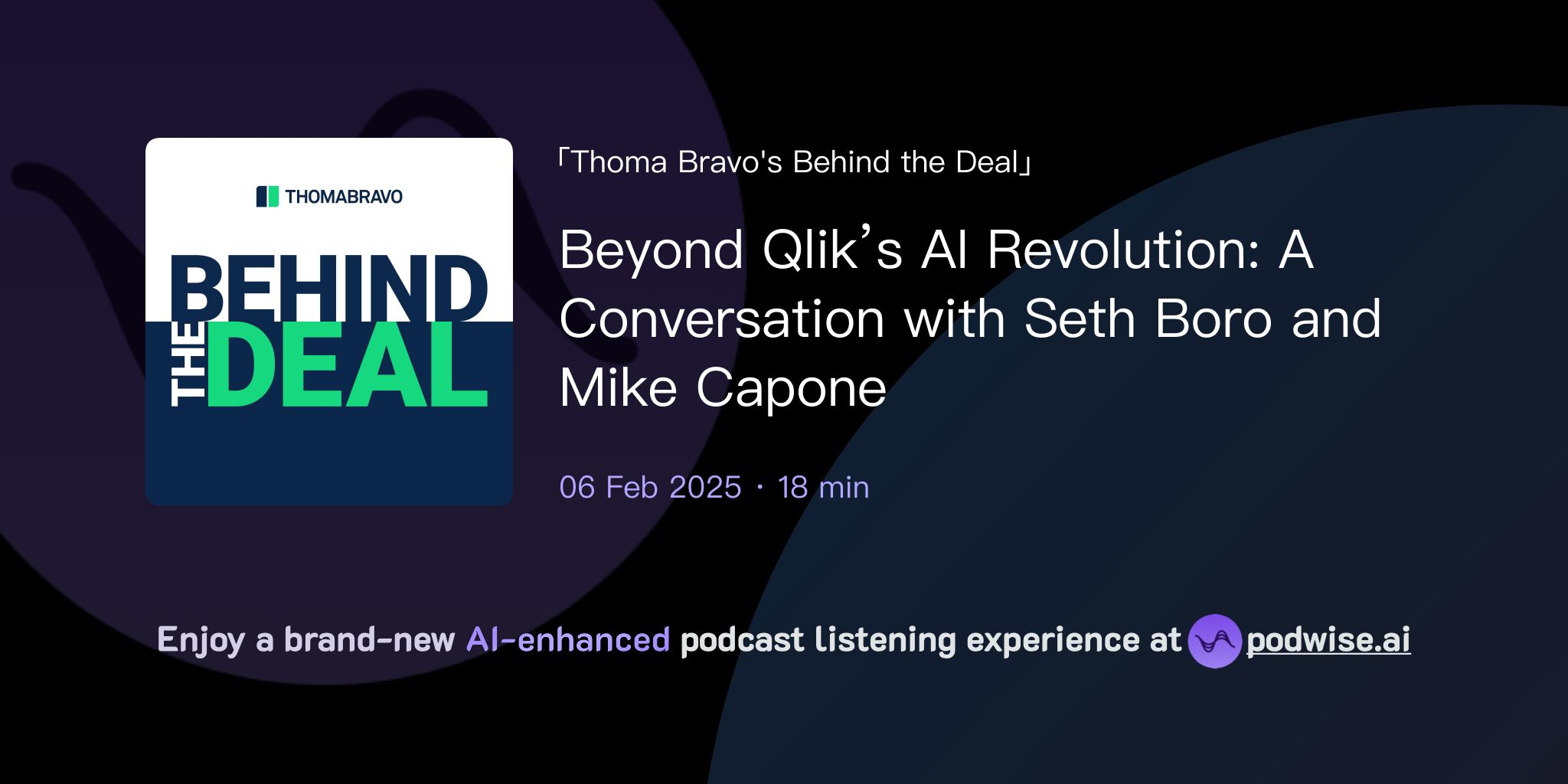 Beyond Qlik’s AI Revolution: A Conversation with Seth Boro and Mike ...
