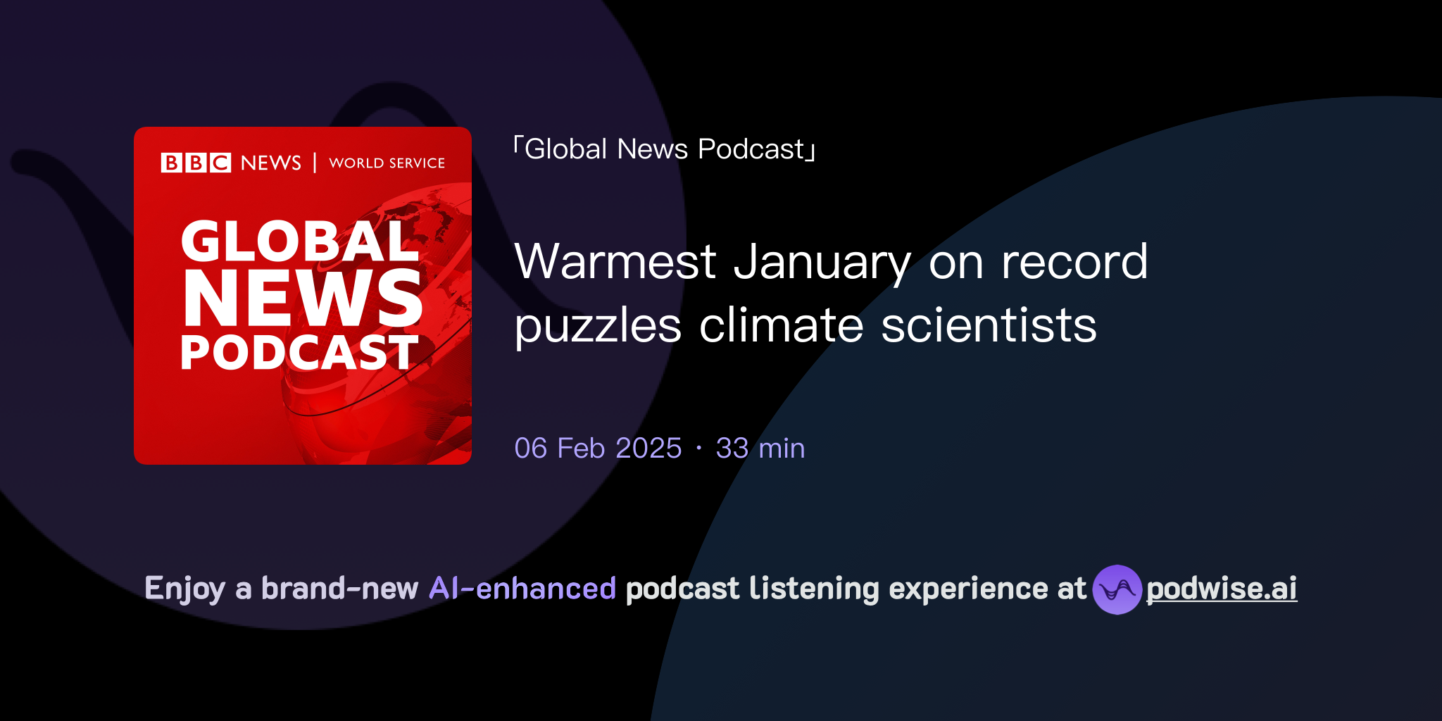 Warmest January on record puzzles climate scientists | Global News ...