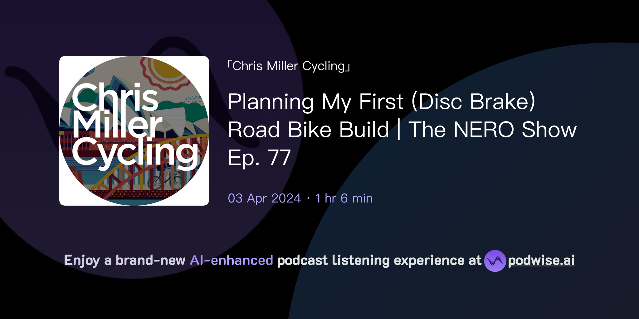 Planning My First (Disc Brake) Road Bike Build | The NERO Show Ep. 77 ...
