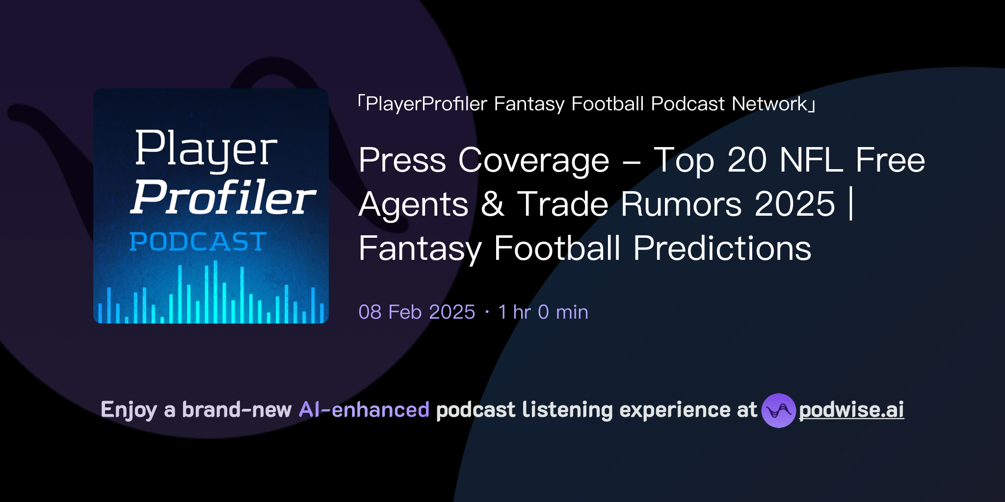 Press Coverage - Top 20 NFL Free Agents & Trade Rumors 2025 | Fantasy Football Predictions ...