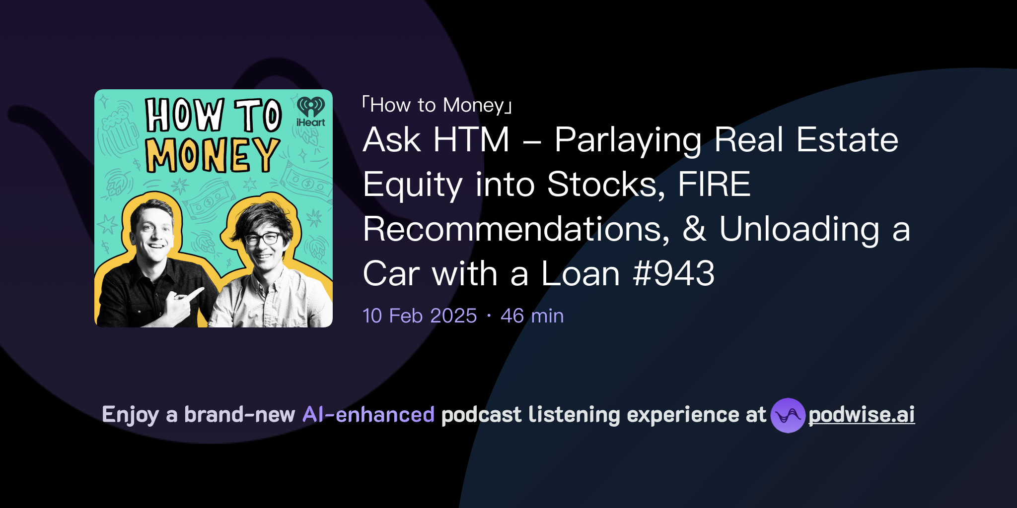 Ask HTM - Parlaying Real Estate Equity into Stocks, FIRE ...