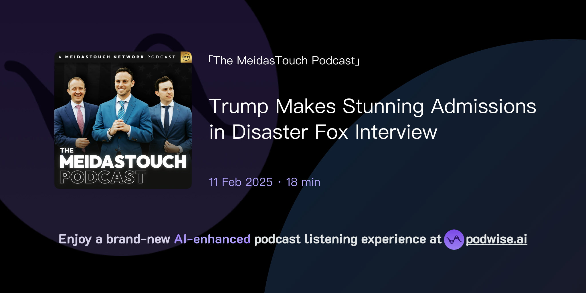 Trump Makes Stunning Admissions in Disaster Fox Interview | The ...