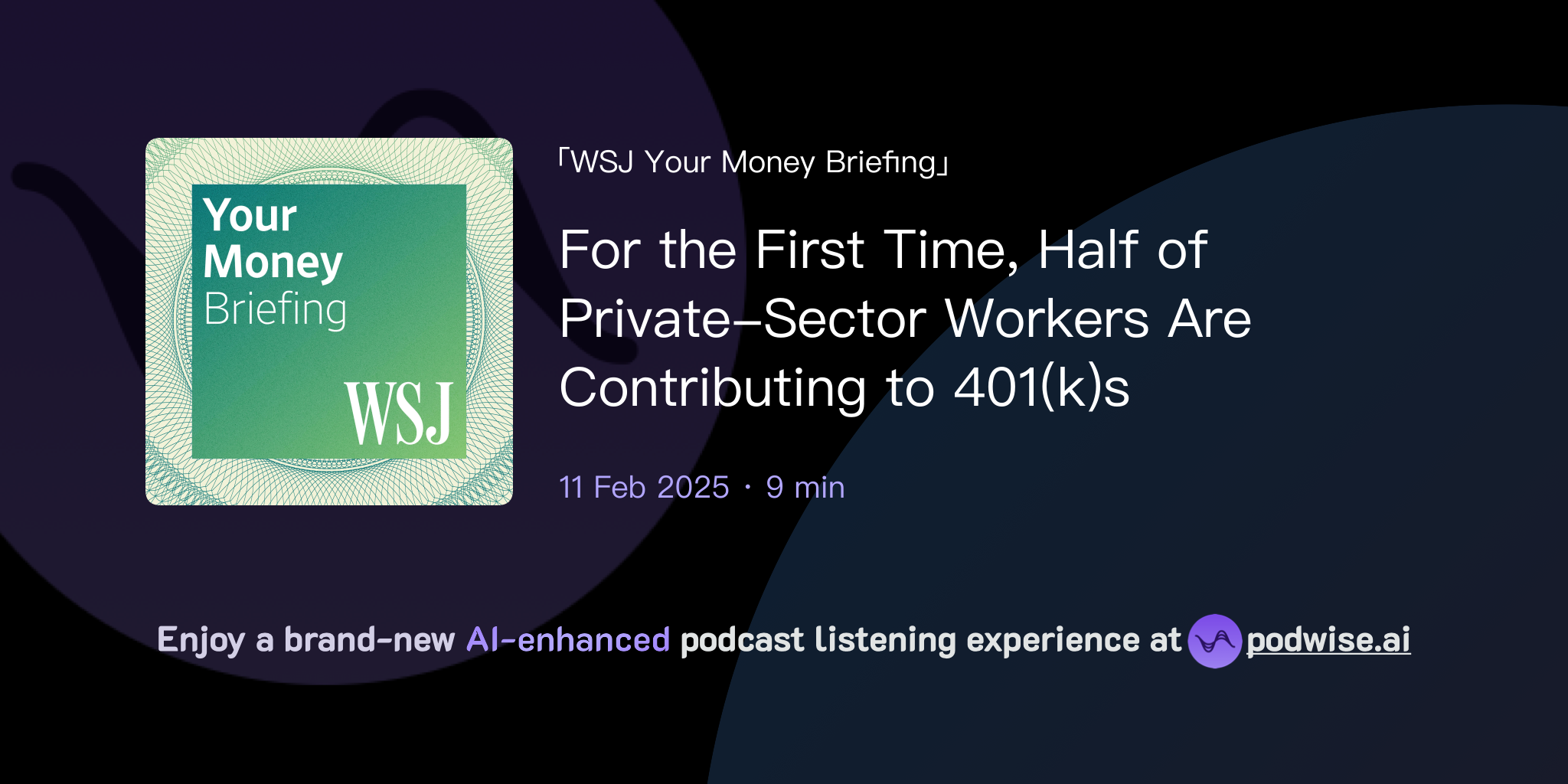 For the First Time, Half of Private-Sector Workers Are Contributing to ...