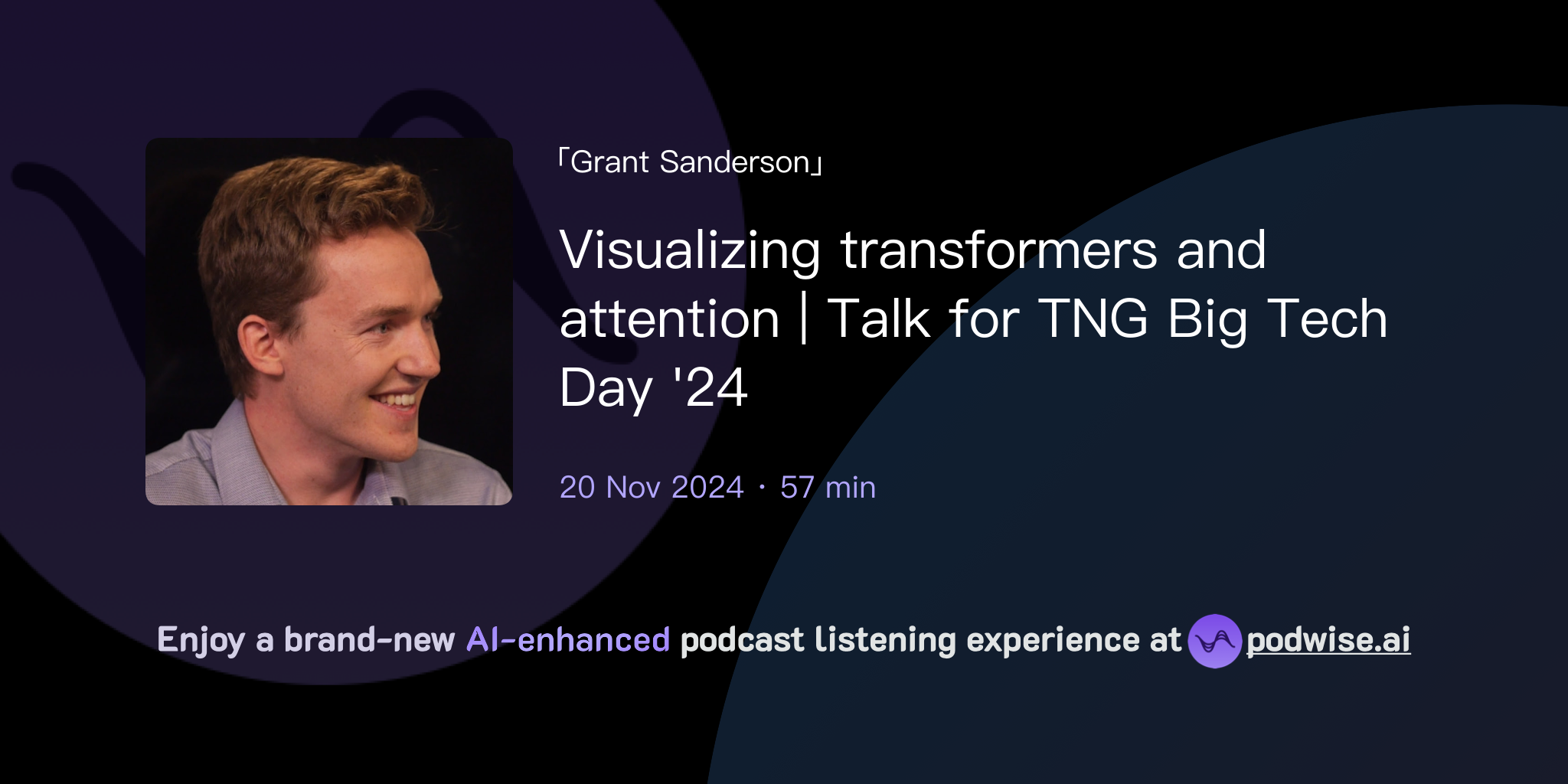 Visualizing transformers and attention | Talk for TNG Big Tech Day '24 ...