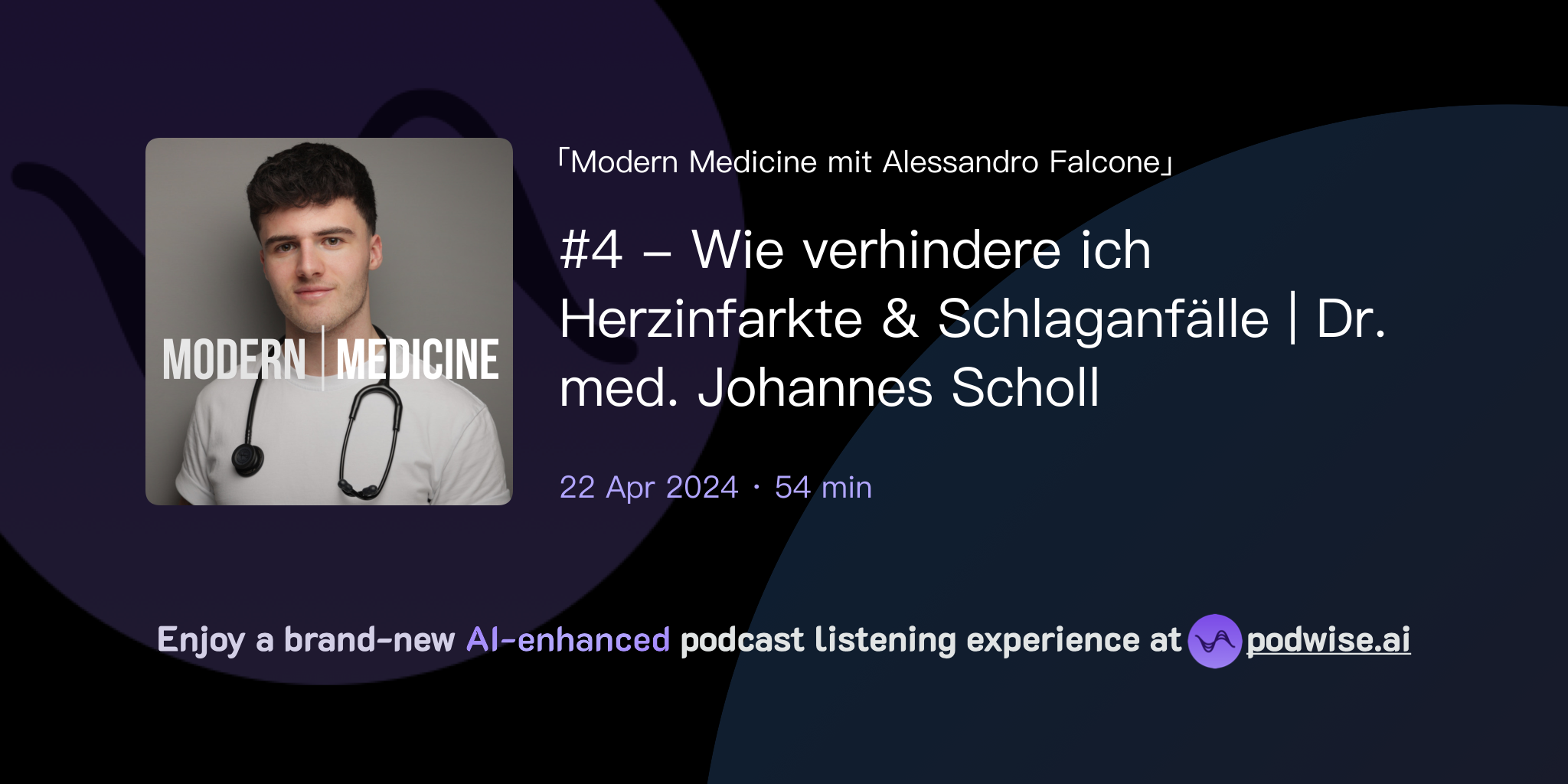 #4 - Wie verhindere ich Herzinfarkte & Schlaganfälle | Dr. med ...