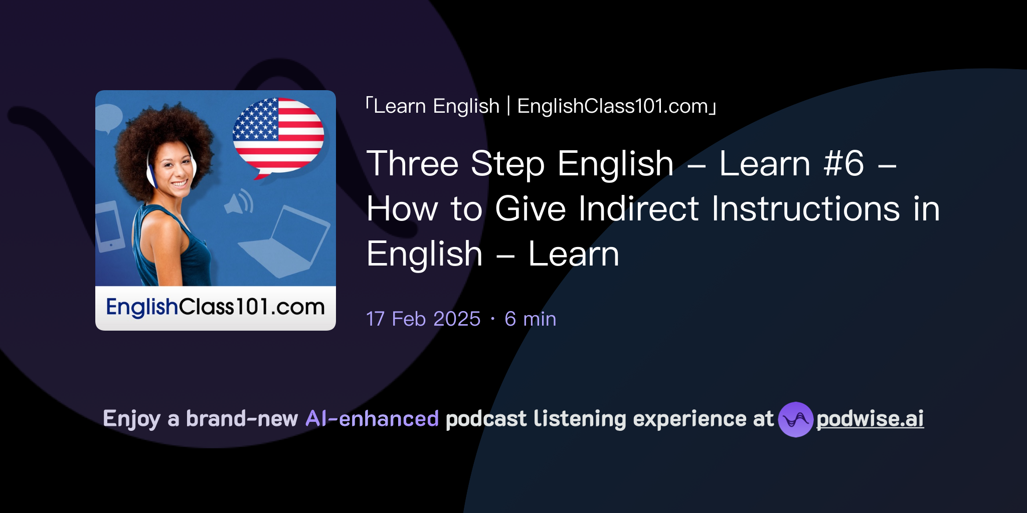 Three Step English - Learn #6 - How to Give Indirect Instructions in ...