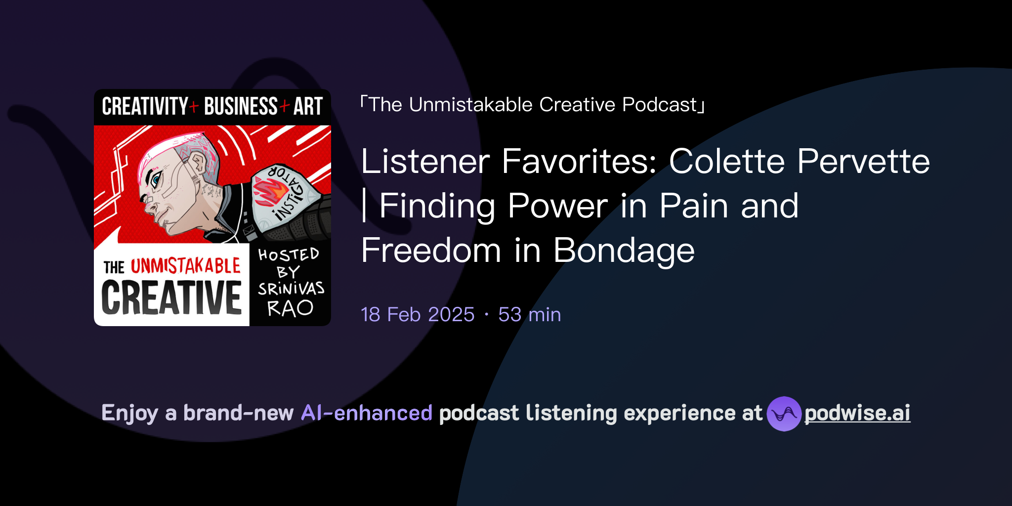 Listener Favorites: Colette Pervette | Finding Power in Pain and ...