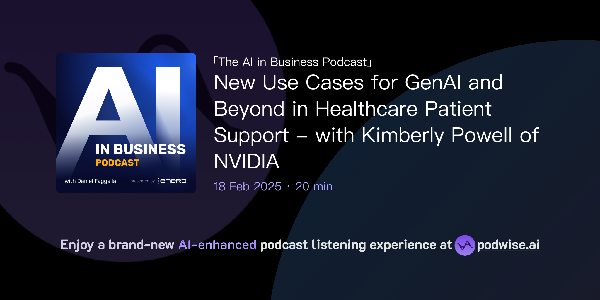 New Use Cases for GenAI and Beyond in Healthcare Patient Support - with ...