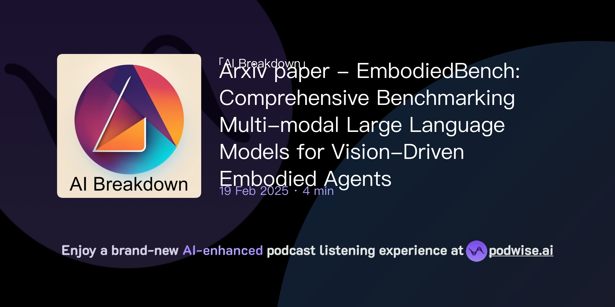 Arxiv paper - EmbodiedBench: Comprehensive Benchmarking Multi-modal Large Language Models for ...