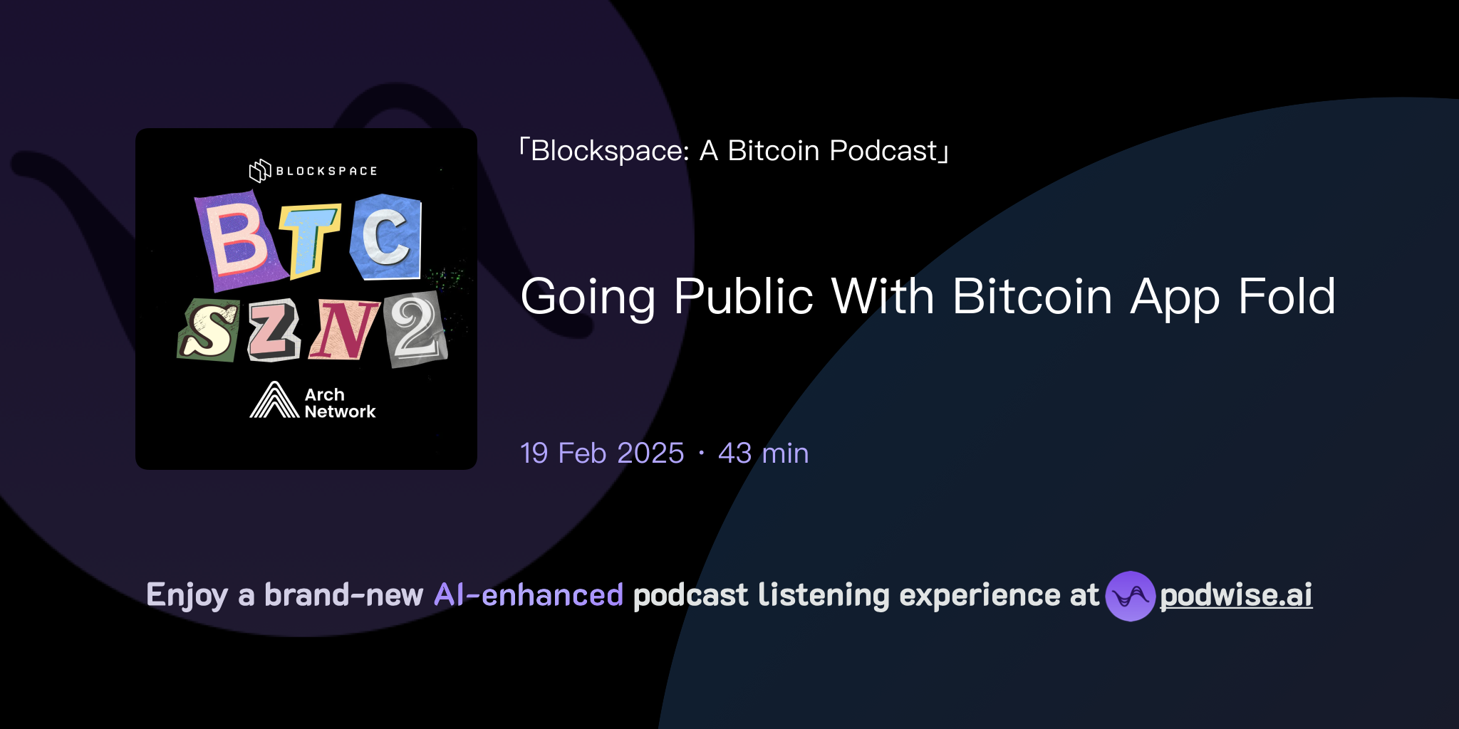 Going Public With Bitcoin App Fold | Bitcoin Season 2 | Bitcoin Tech ...