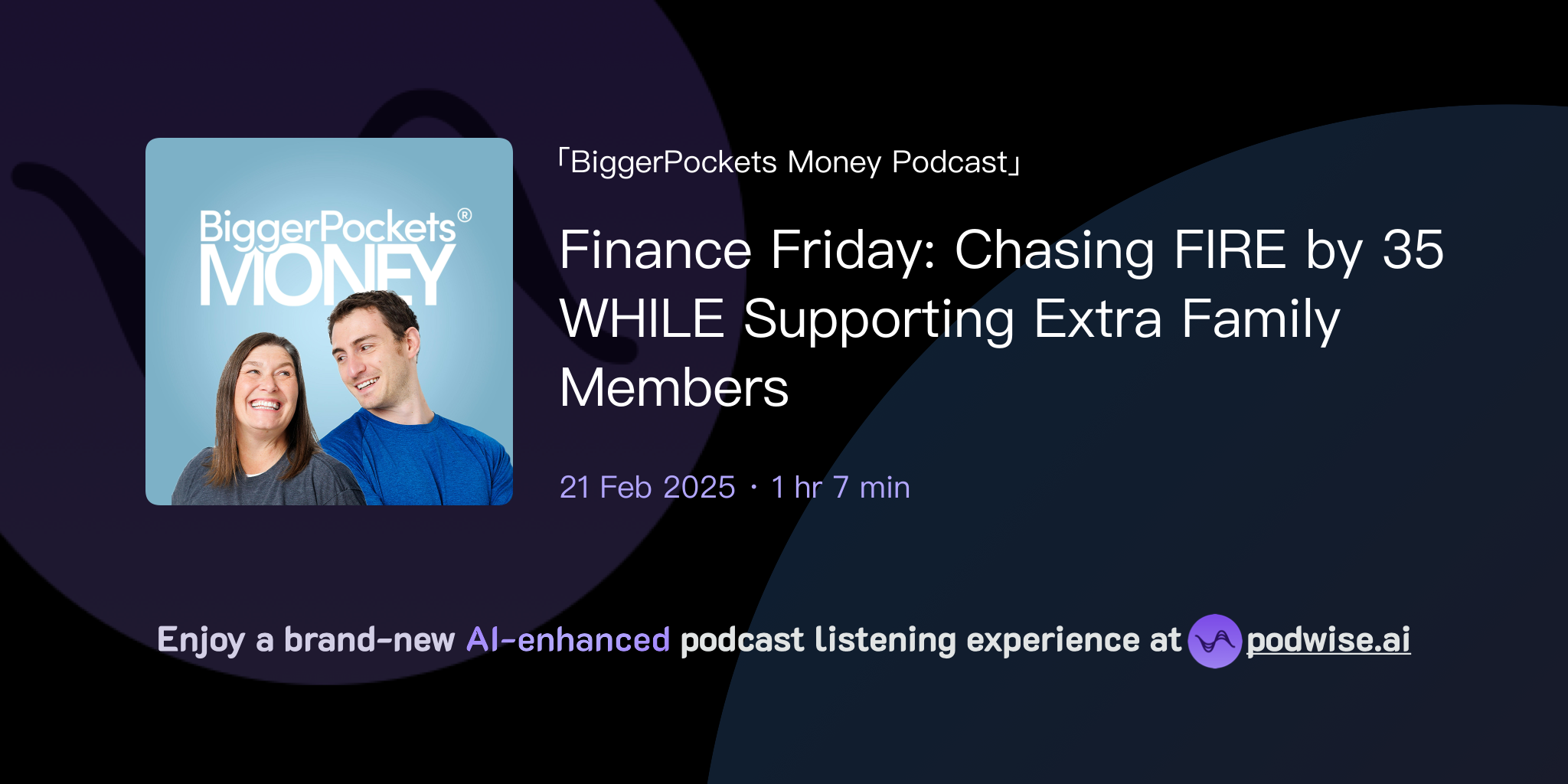 Finance Friday: Chasing FIRE by 35 WHILE Supporting Extra Family Members | BiggerPockets Money ...