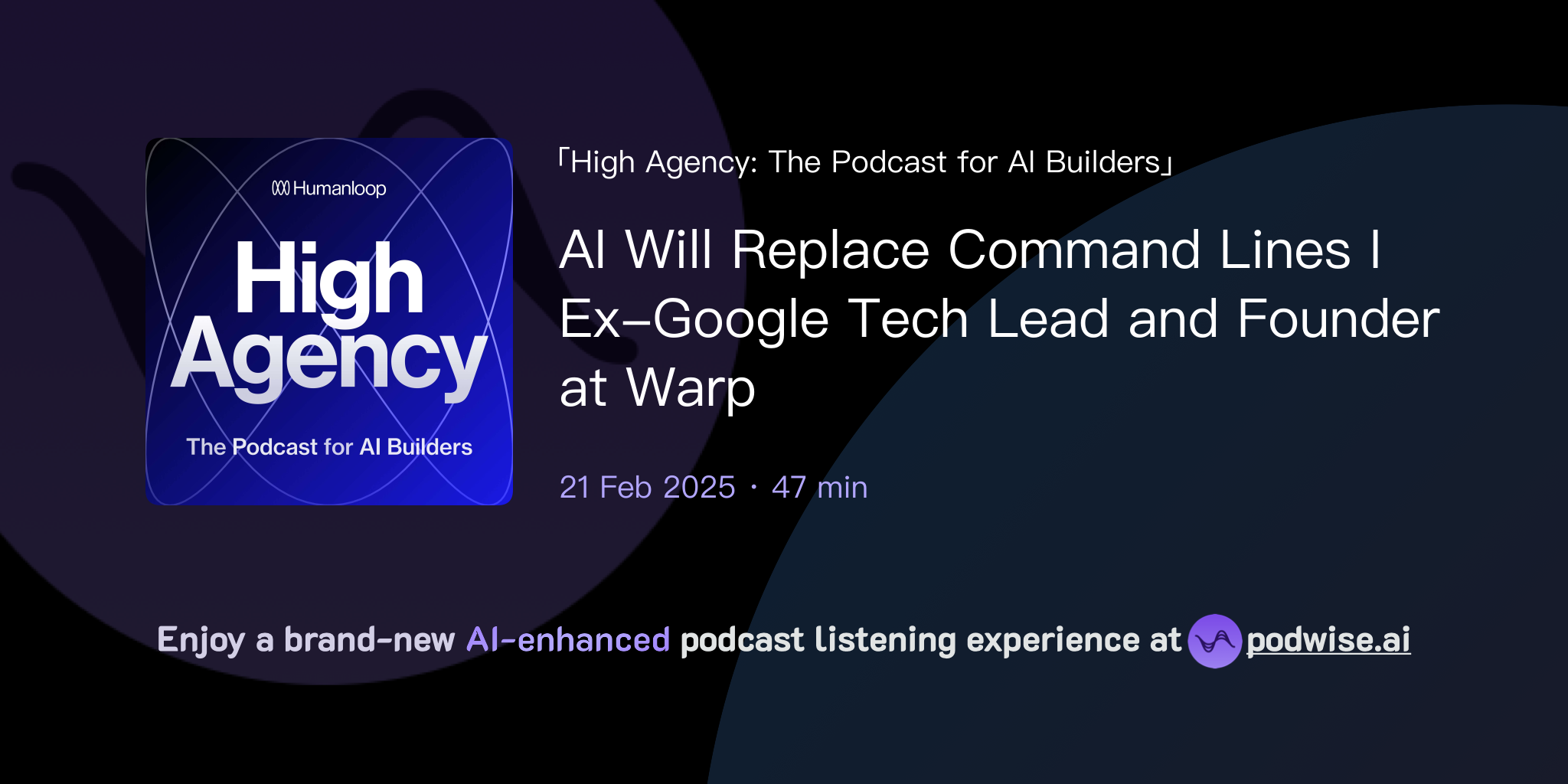 AI Will Replace Command Lines I Ex-Google Tech Lead and Founder at Warp ...