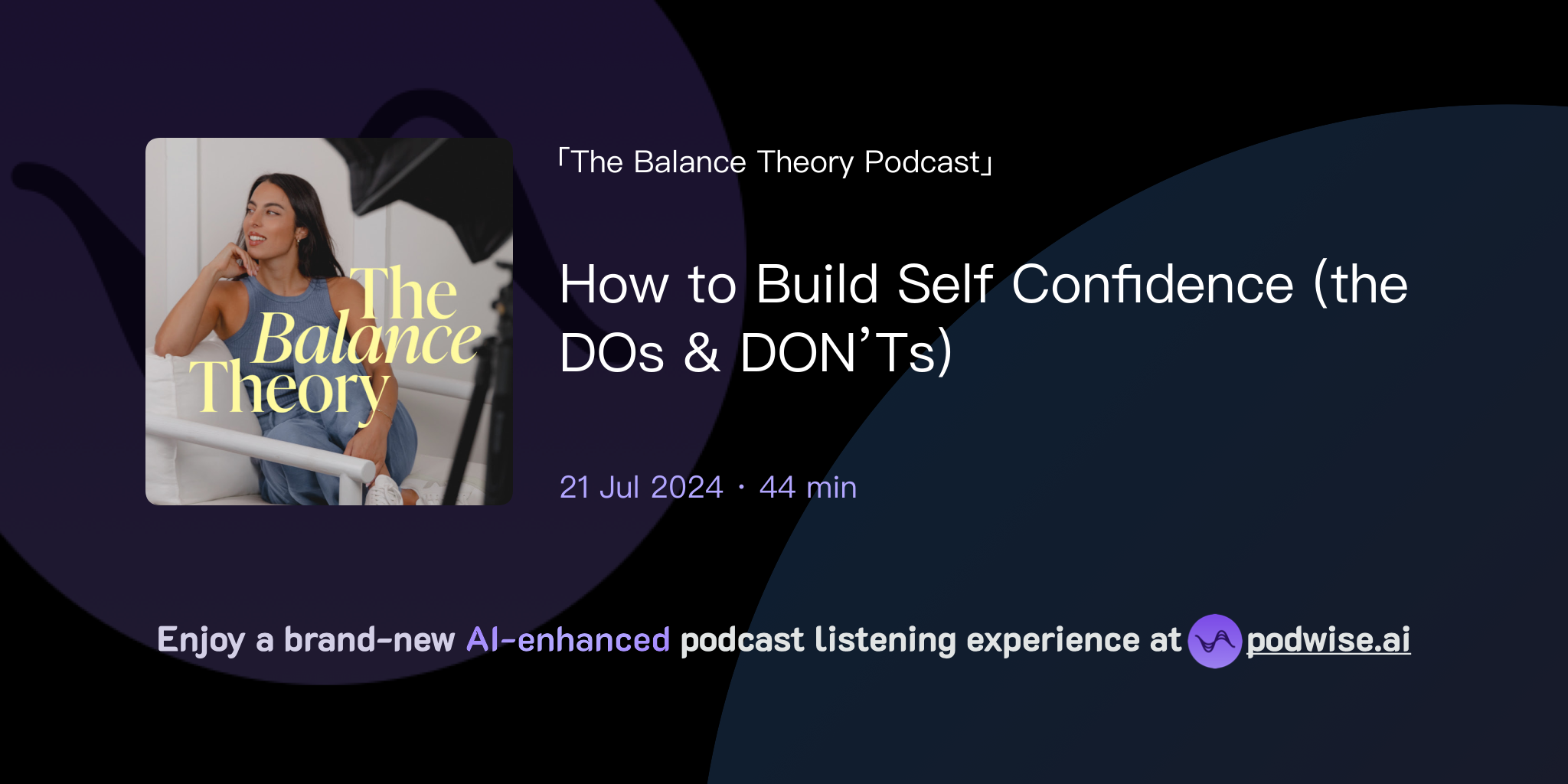 How to Build Self Confidence (the DOs & DON’Ts) | The Balance Theory ...