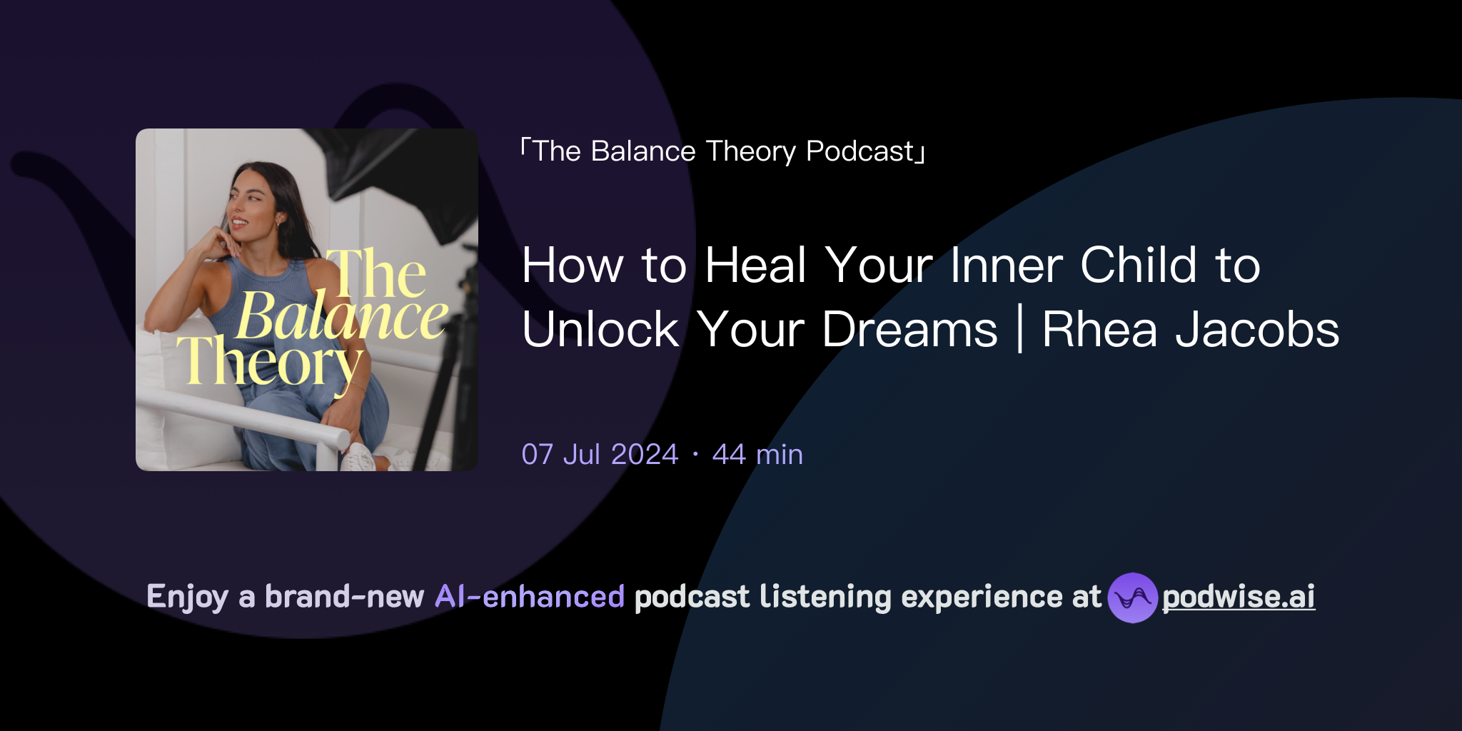 How to Heal Your Inner Child to Unlock Your Dreams | Rhea Jacobs | The ...