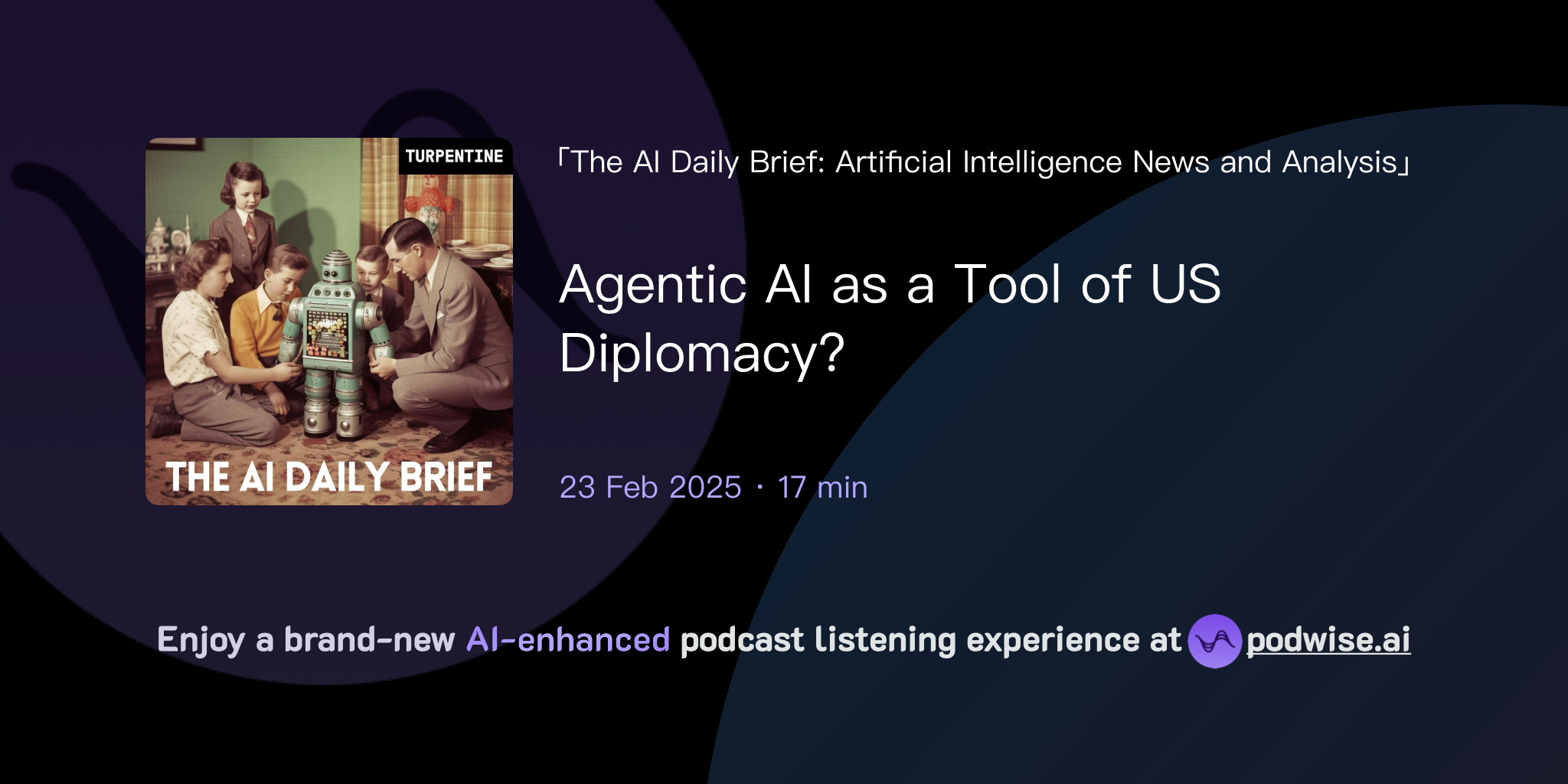 Agentic AI as a Tool of US Diplomacy? | The AI Daily Brief: Artificial ...