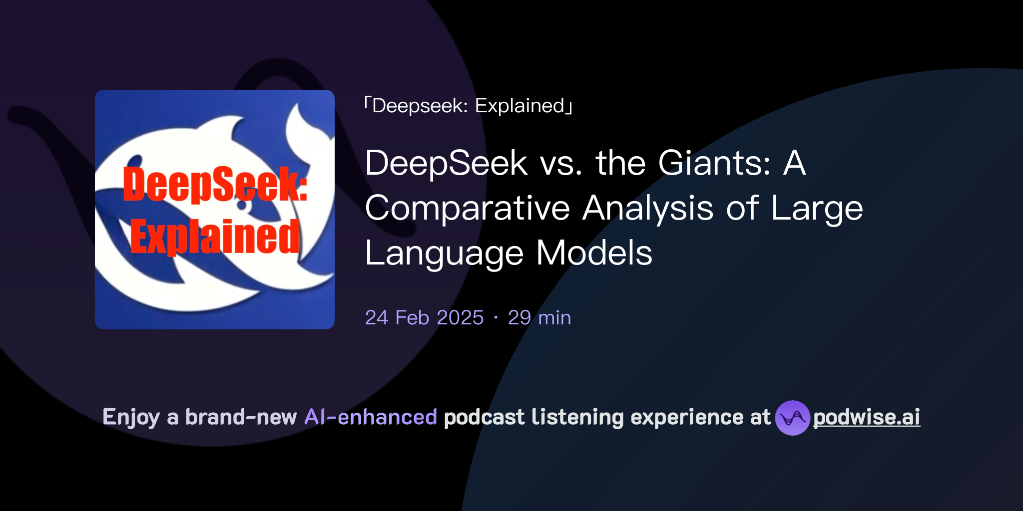 DeepSeek vs. the Giants: A Comparative Analysis of Large Language Models | Deepseek: Explained ...