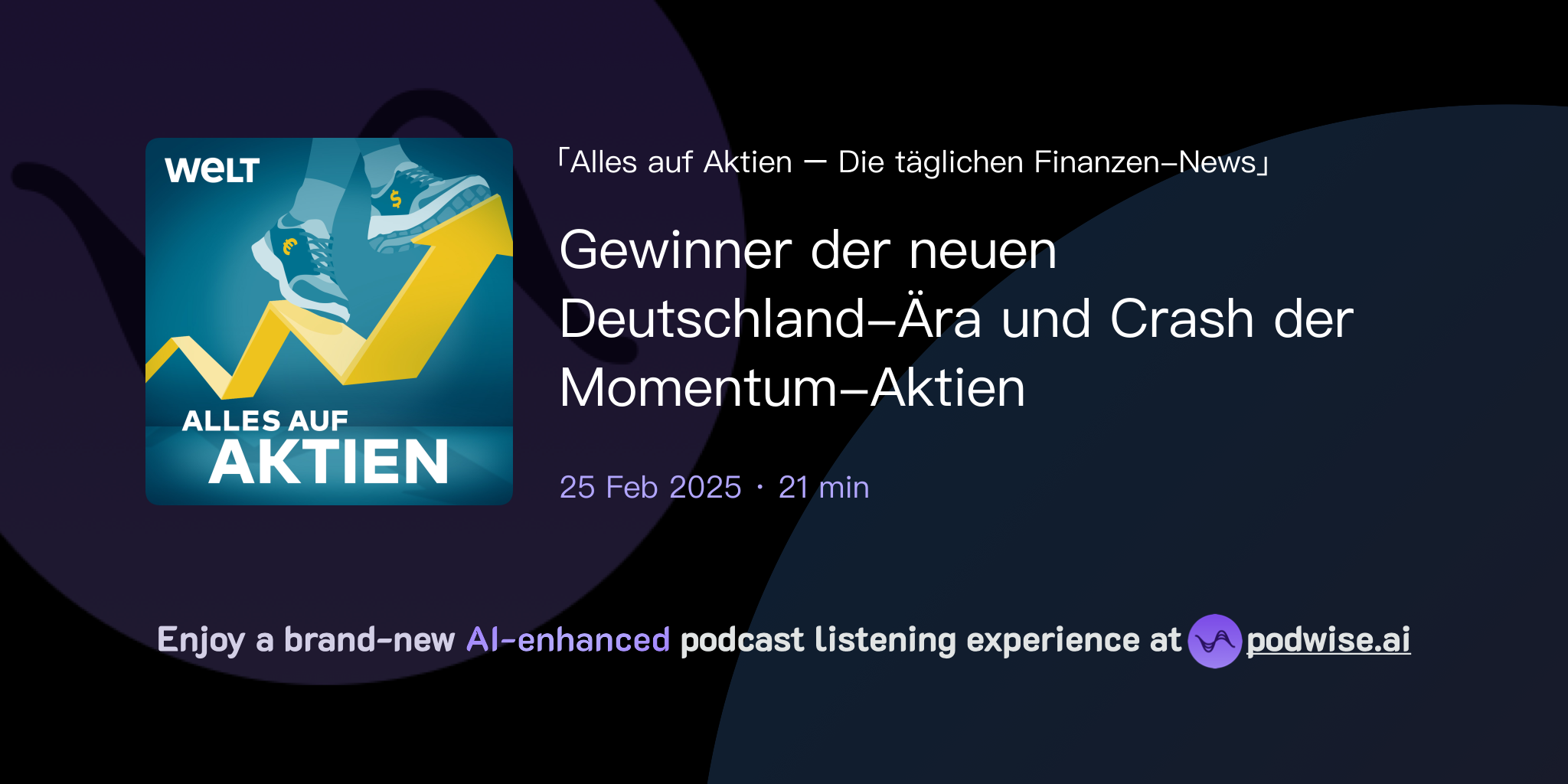 Gewinner der neuen Deutschland-Ära und Crash der Momentum-Aktien | Alles auf Aktien – Die ...