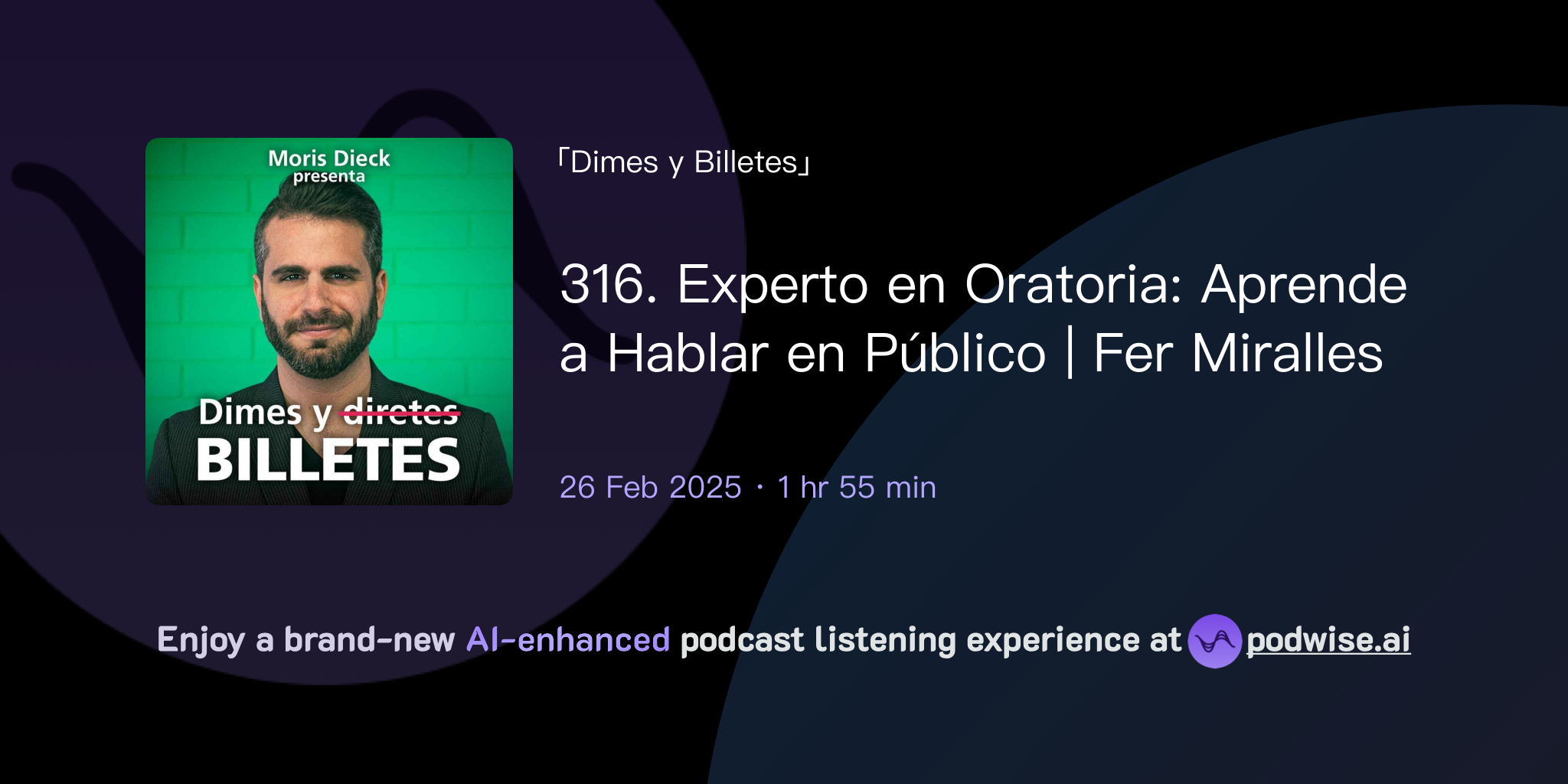 316. Experto en Oratoria: Aprende a Hablar en Público | Fer Miralles ...